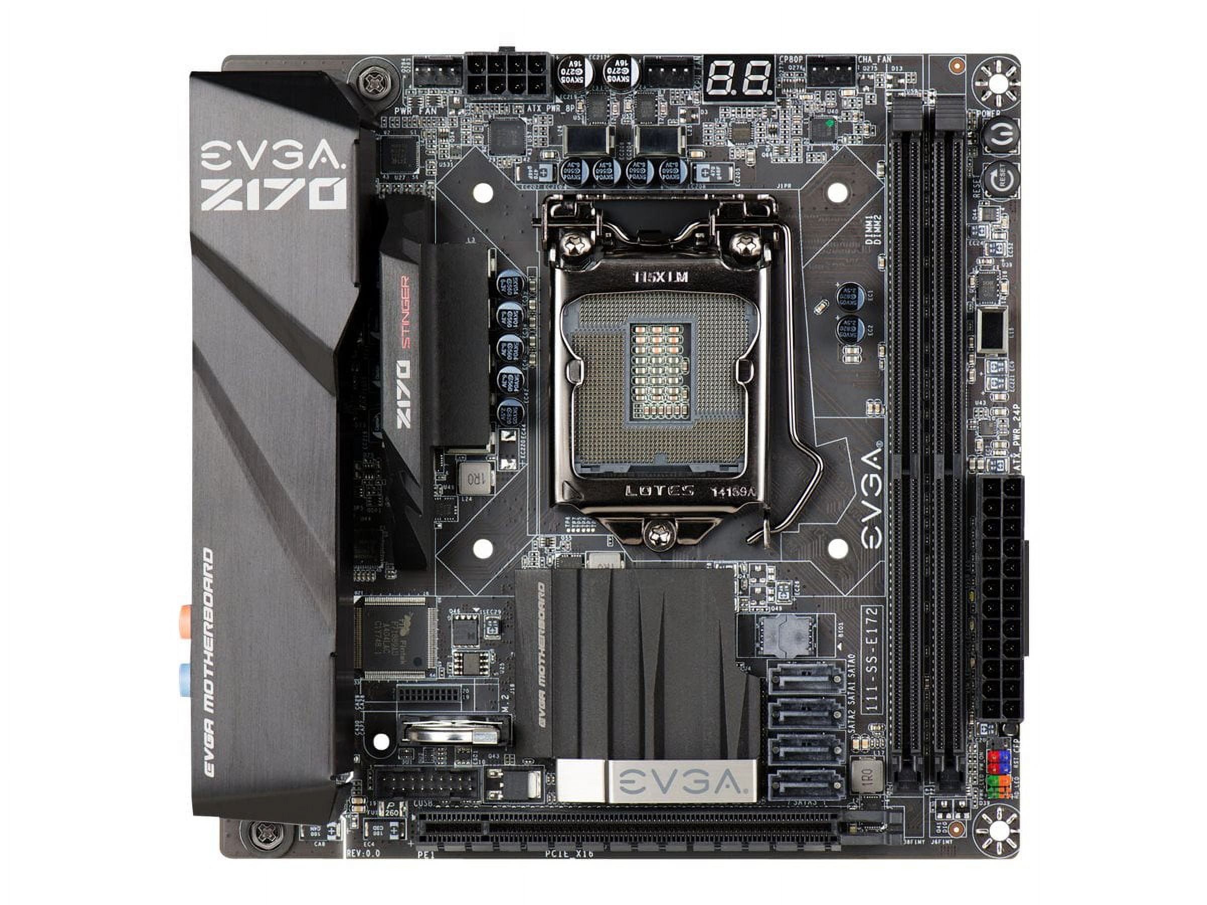 EVGA Z170 Stinger - Motherboard - mini ITX no CPU - LGA1151 Socket ...