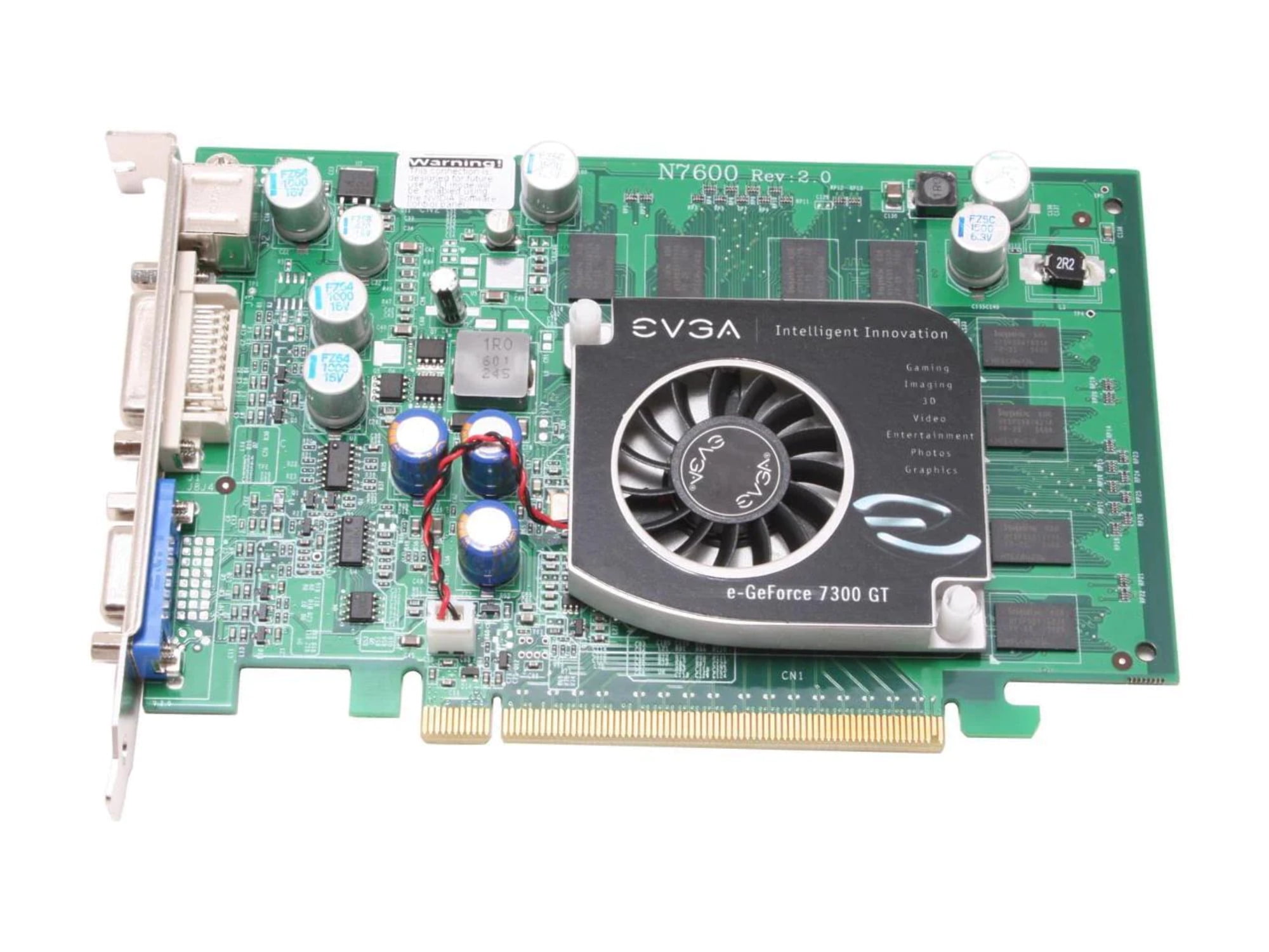 EVGA e-GeForce 7300 GT Graphics Card - Walmart.com