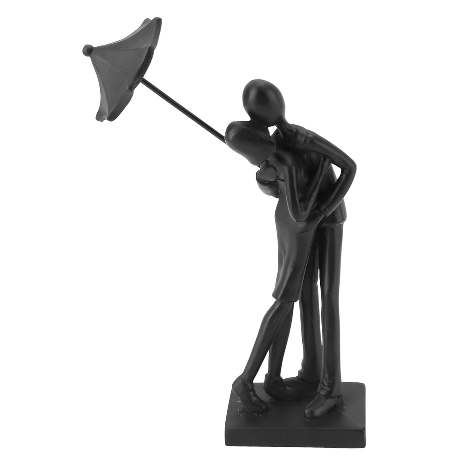 EVGATSAUTO Romantic Resin Umbrella Statue for Home Décor, Unique Couple ...