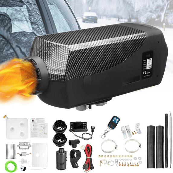 EVGTTI 12V 8KW Diesel Air Heater, 8000W Diesel Parking Heater with LCD ...