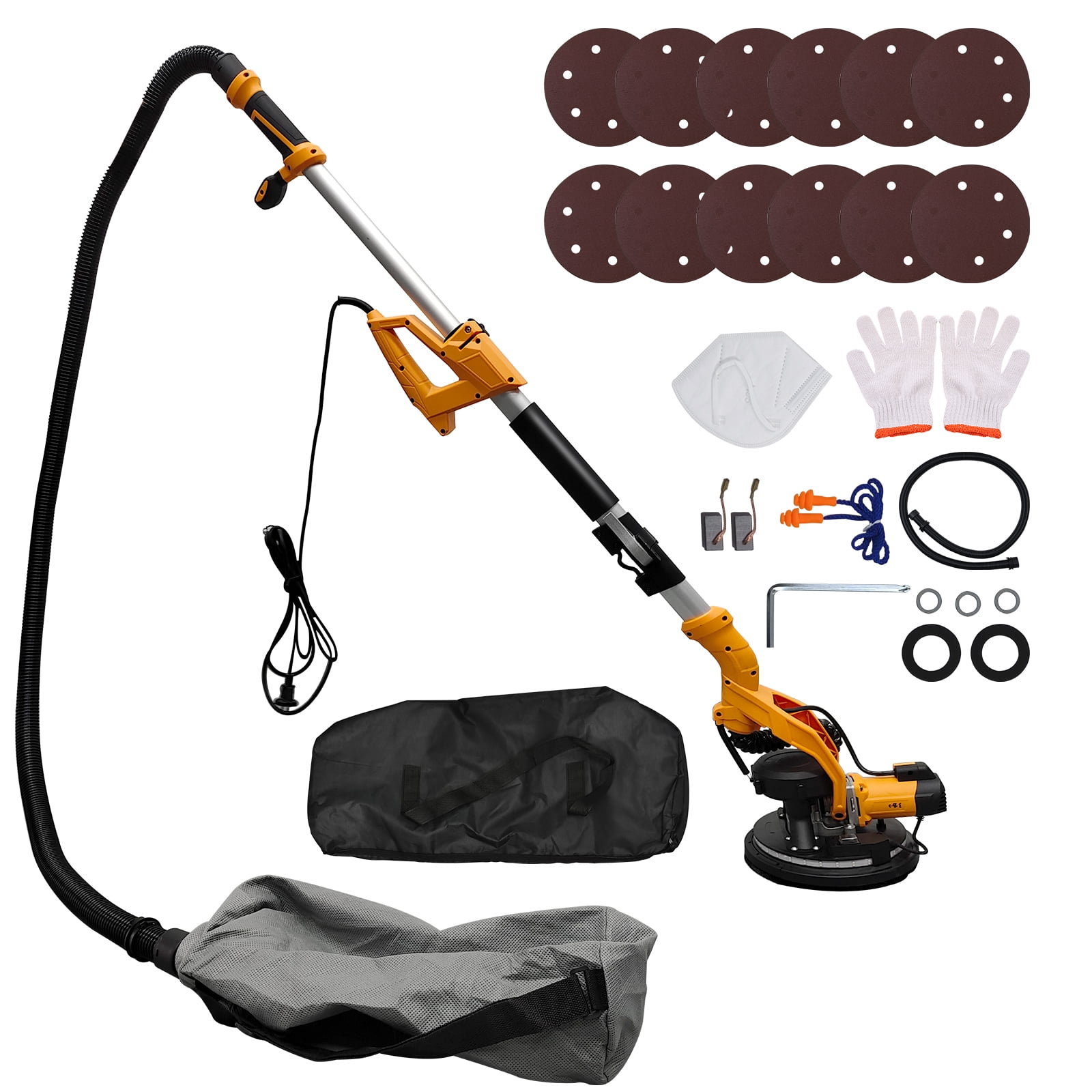 EVGTTI Drywall Sander, 950W Electric Power Disc Sander, Power Disc ...