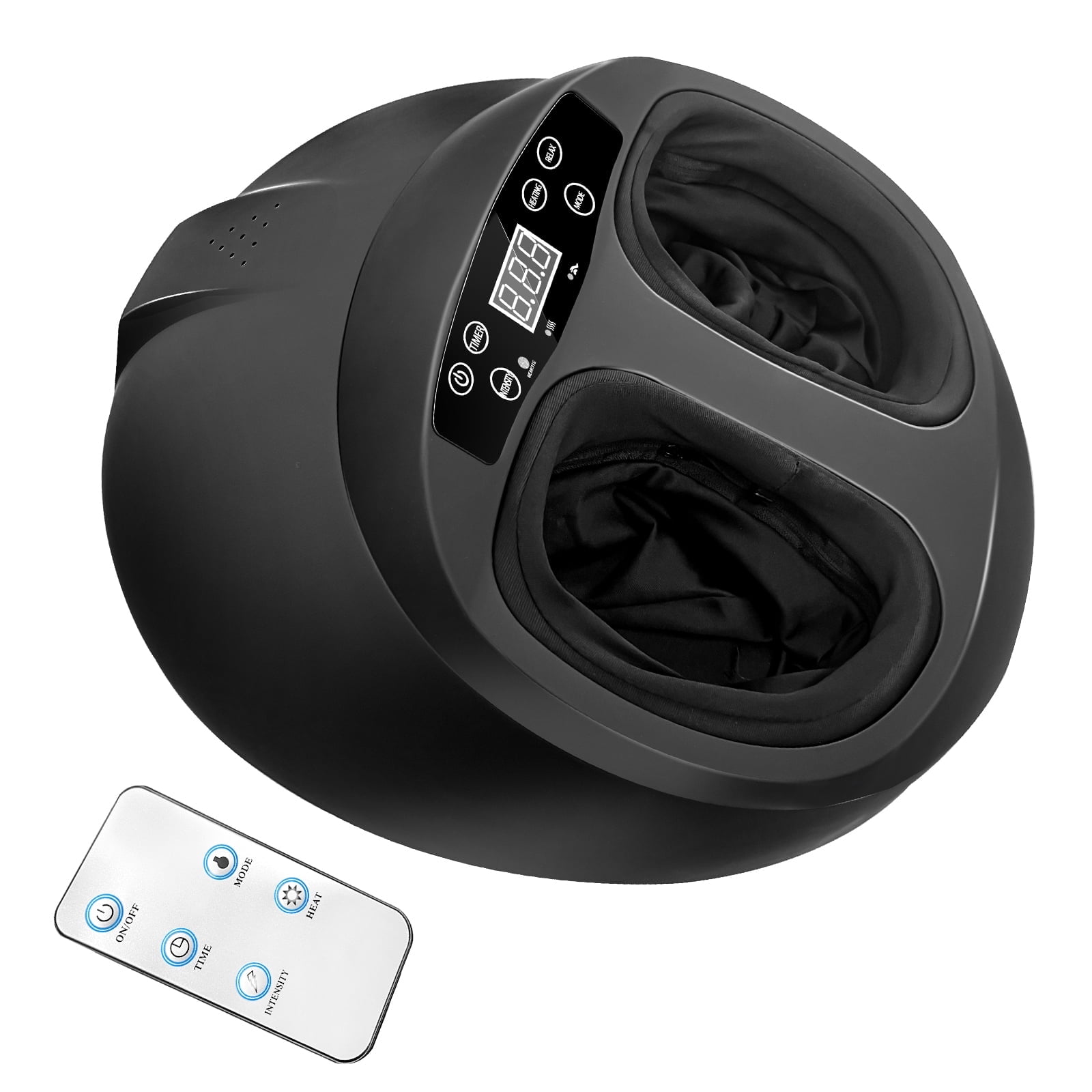 EVGTTI Foot Massager Machine with Heat and Remote Control Deep Tissue ...