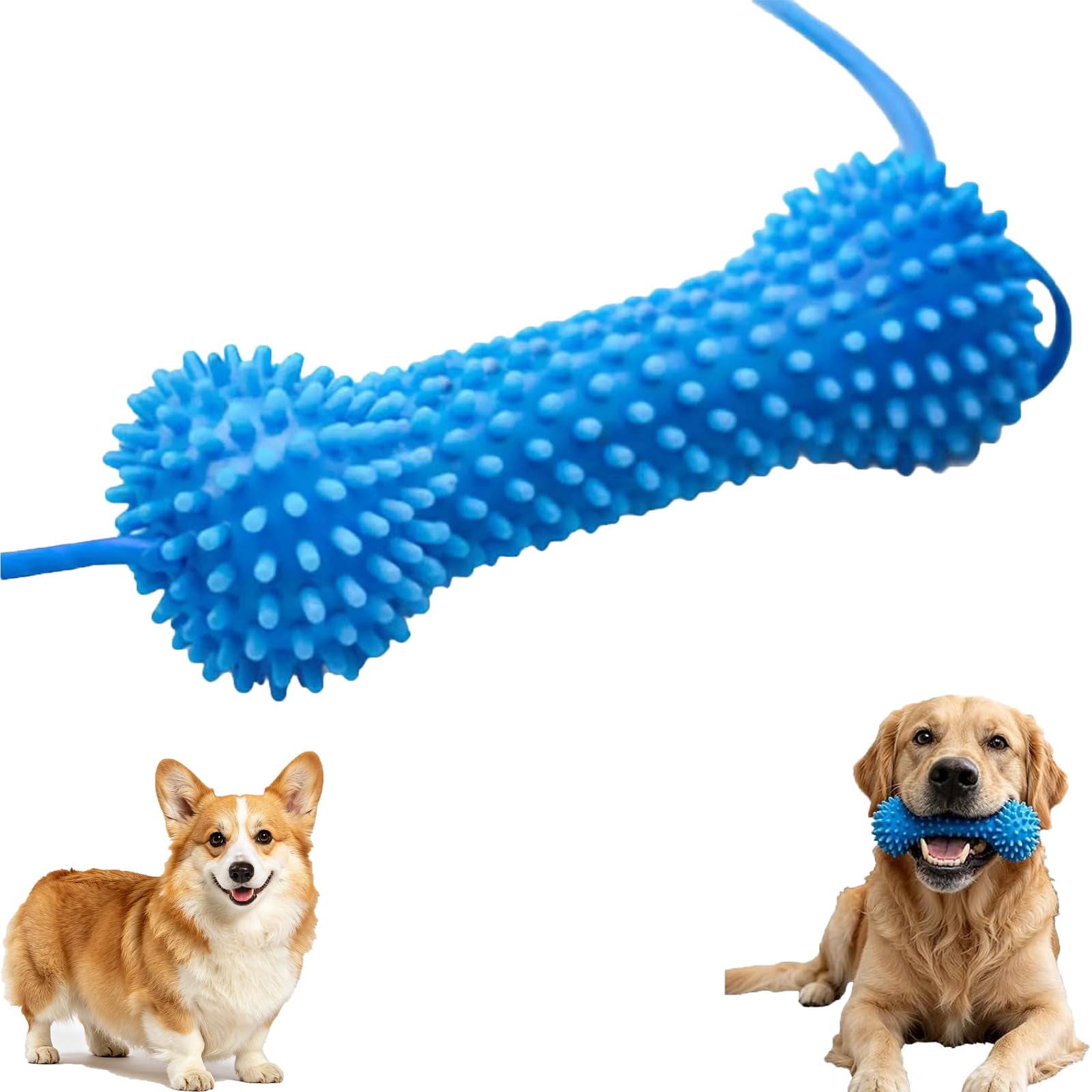 EVHRZN Dual-Action Canine Dental Prop, Dog Dental Chew Toy for Teeth ...