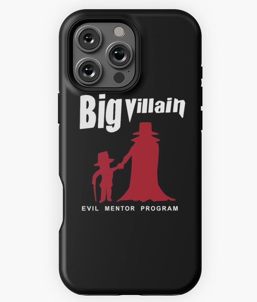 EVIL MENTOR PROGRAM Funny Villain Phone Case for iPhone 16 15 14 13 12 ...