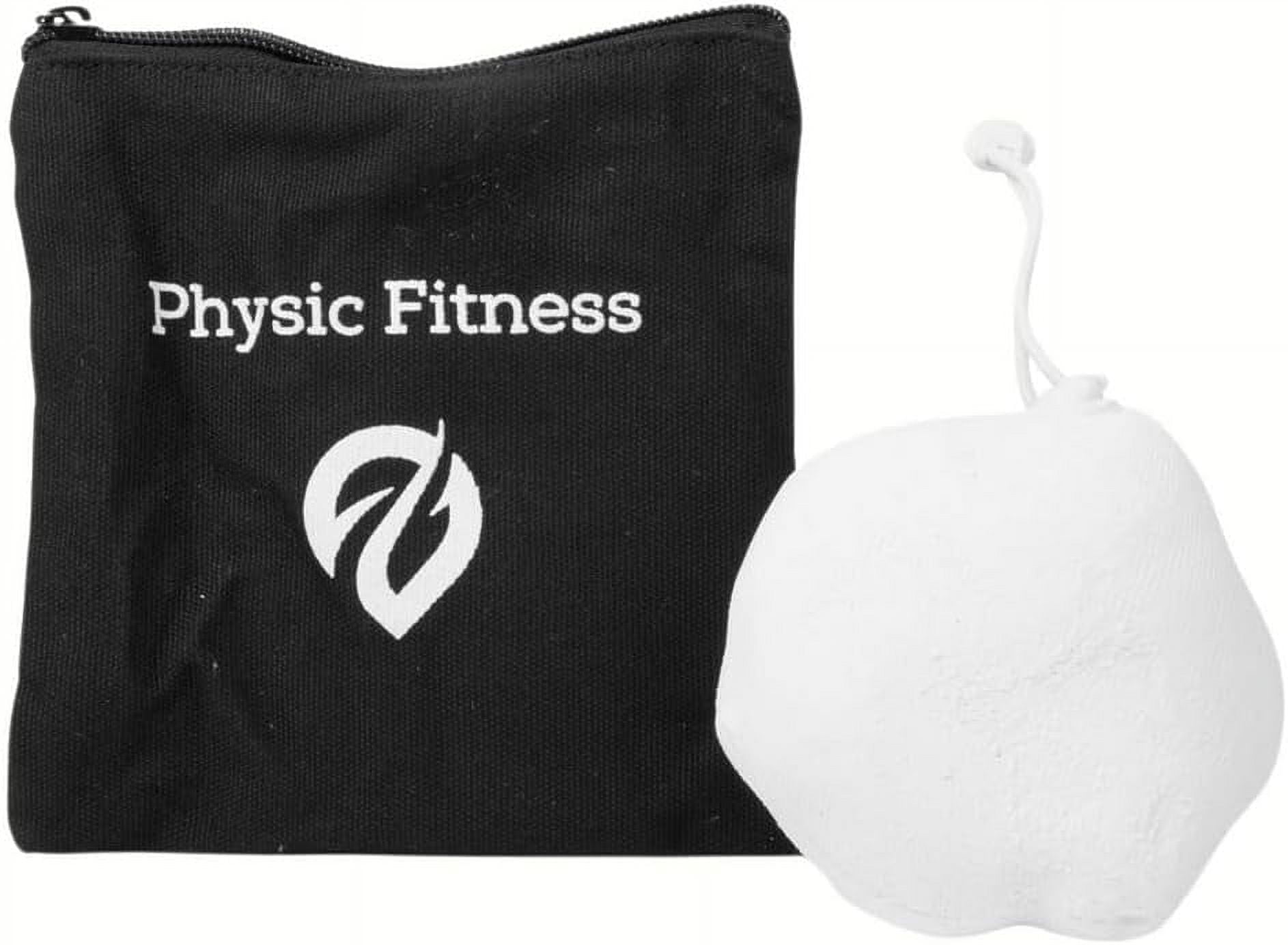 EVMT Brands Gym Chalk Ball and Bag - 3 Oz Refillable Cotton: Mess-Free ...