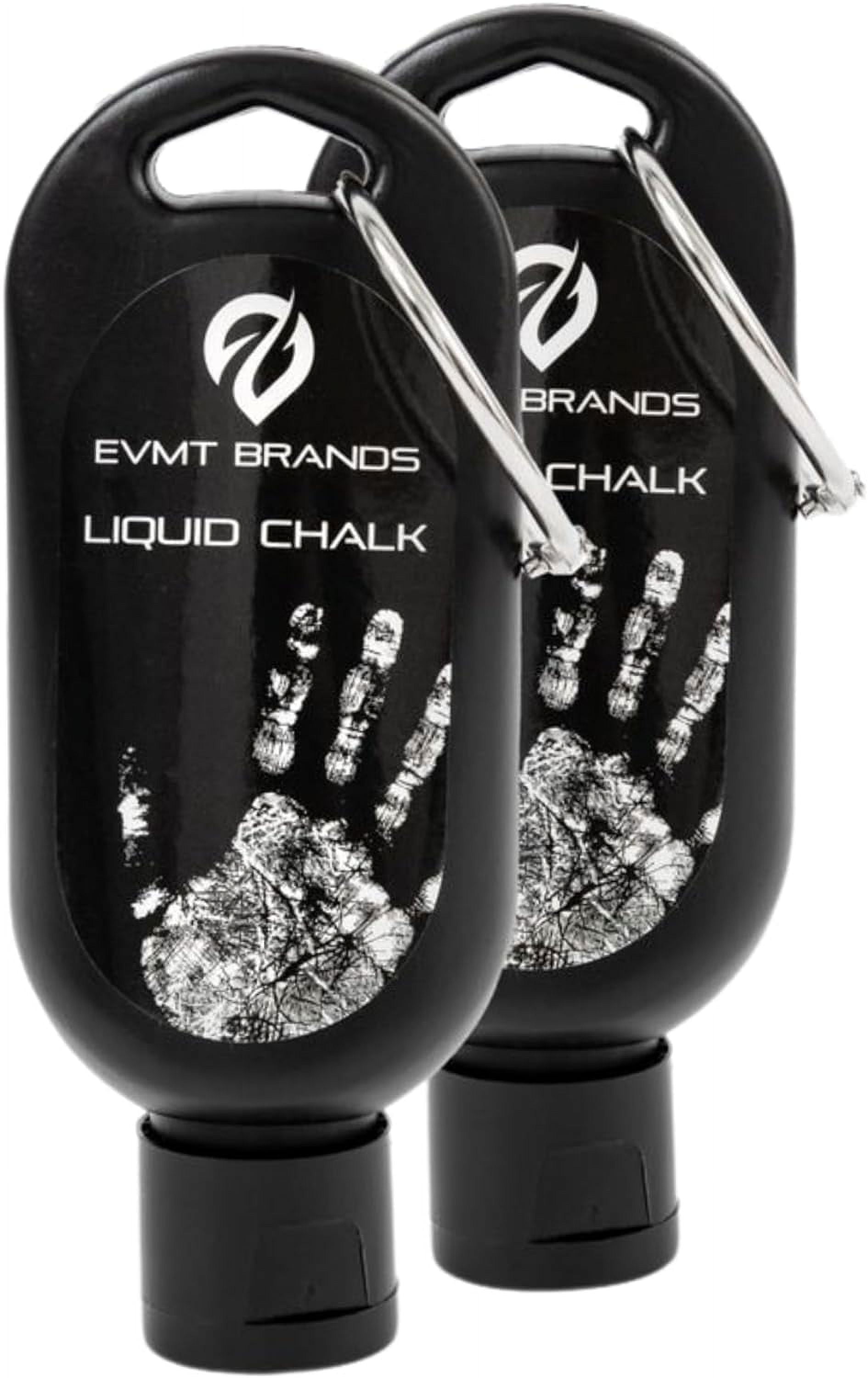 EVMT Brands Liquid Chalk, Gym Chalk for Weightlifting, Gymnastics ...