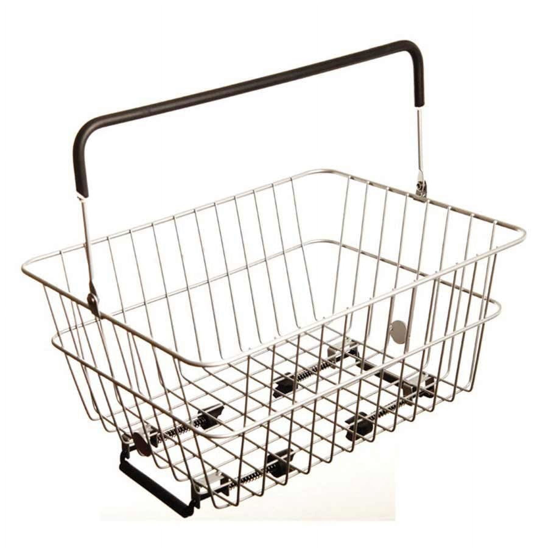 EVO Bradley Rear Rack Mount Basket with Quick Release Commuter Hybrid ...