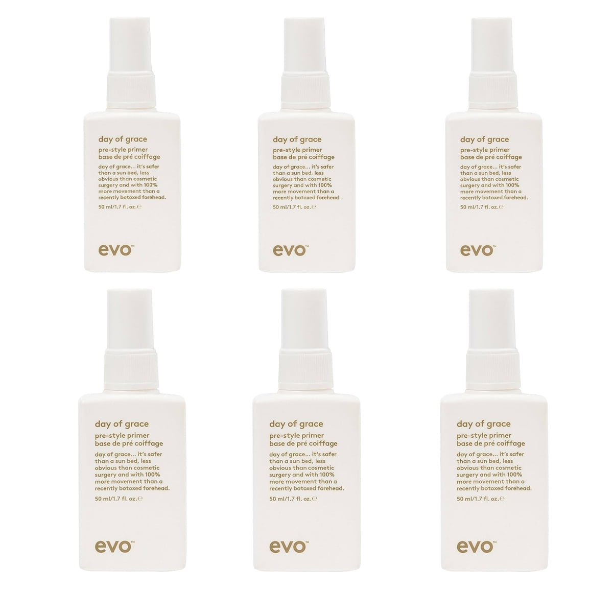 EVO Day of Grace Pre-Style Primer 1.7 oz (Pack of 6) - Walmart.com