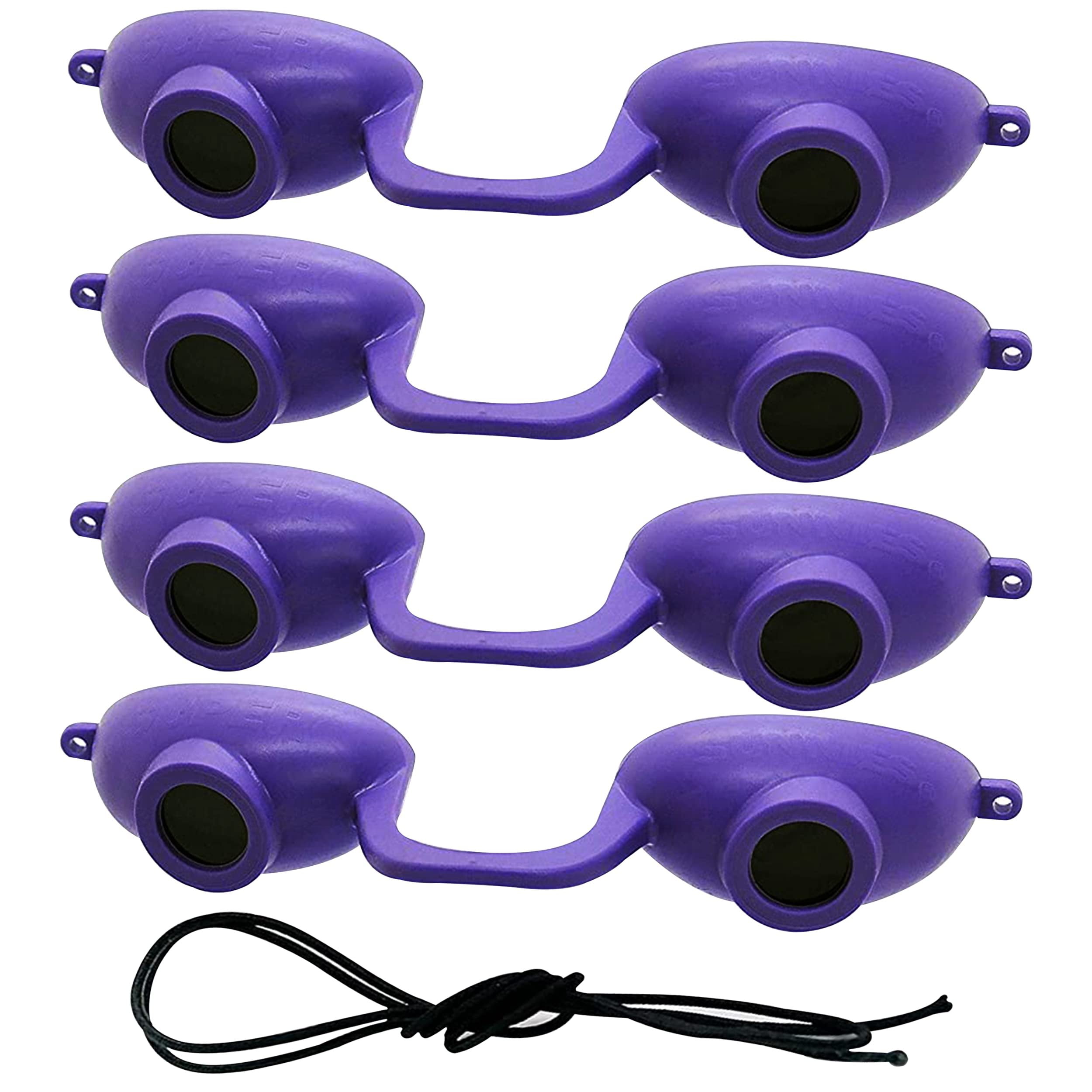 EVO FLEX Sunnies Flexible Tanning Bed Goggles UV Eye Protection Glasses ...