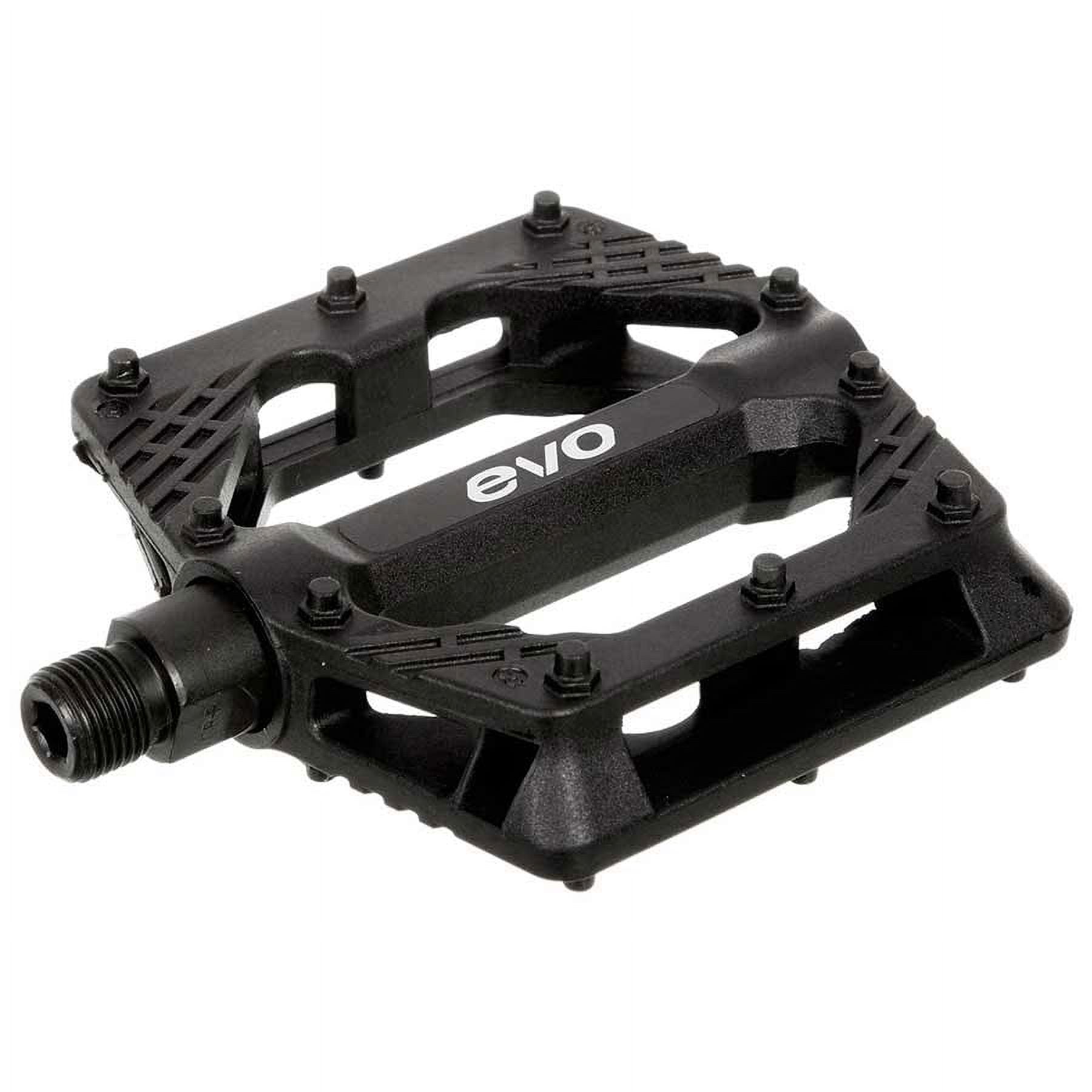 EVO, Freefall Sport, Platform Pedals, Body: Nylon, Spindle: Cr-Mo, 9/16 ...