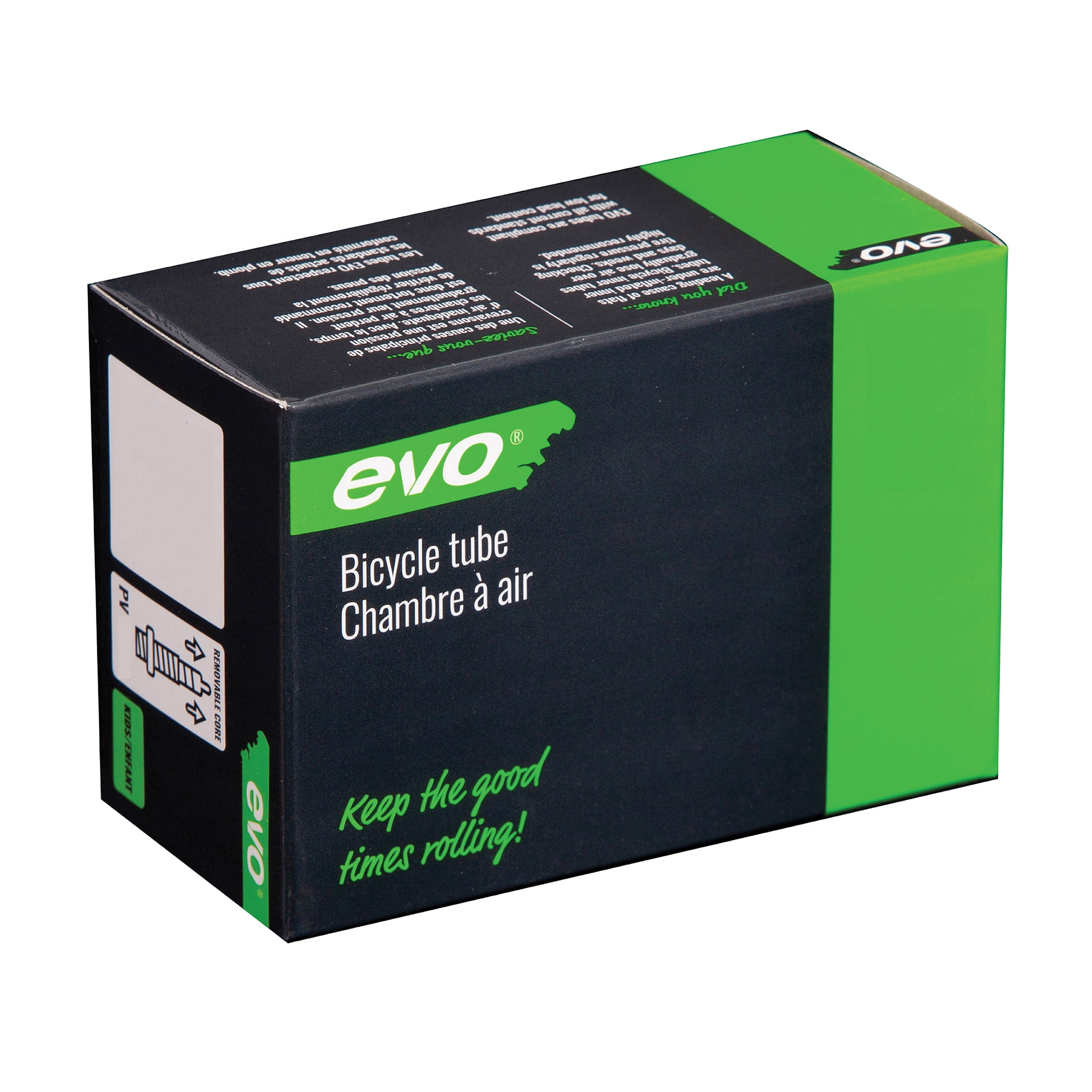 EVO Presta Valve Bike Inner Tube, Valve Length: 80mm, 700C, 23-25C ...