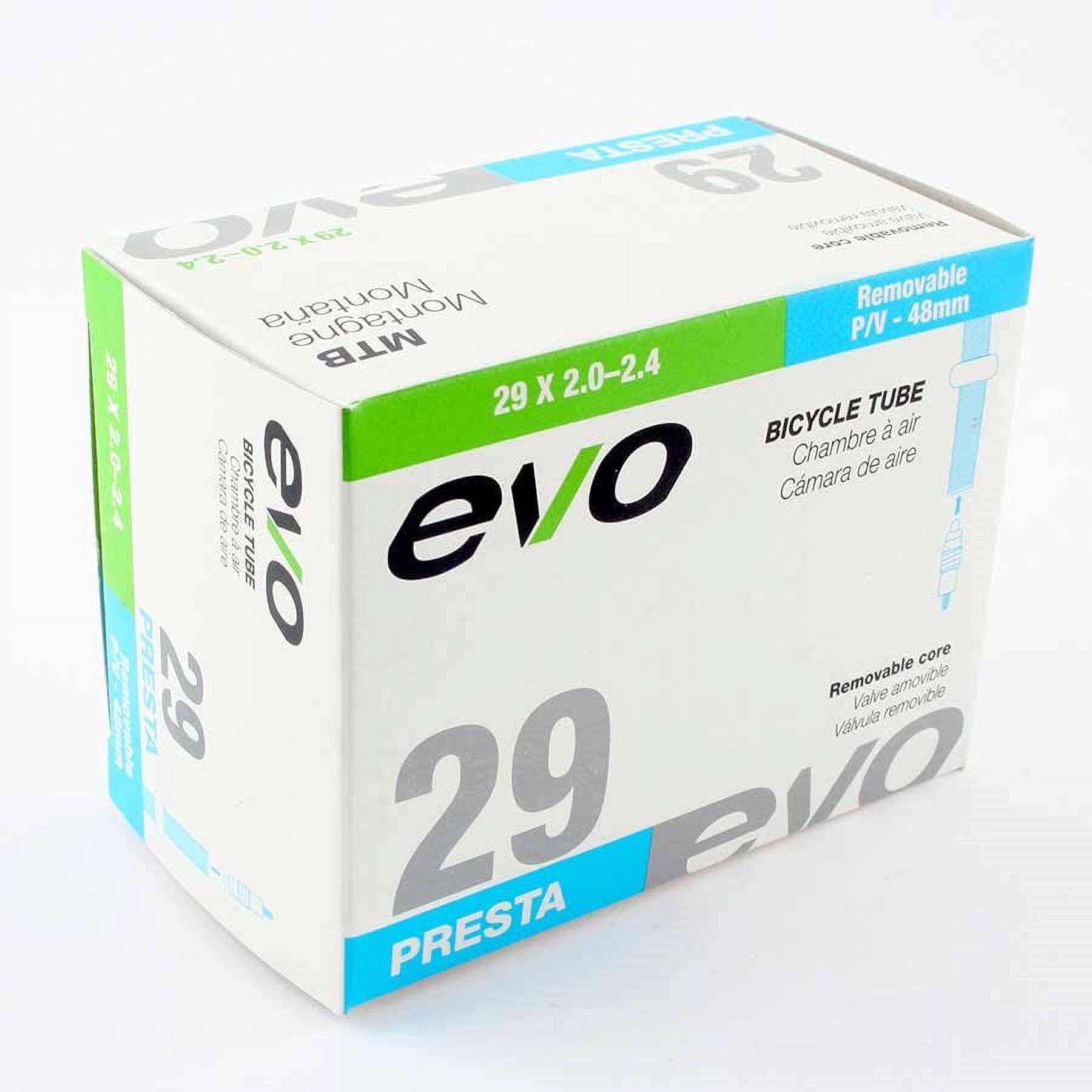 EVO, Removable Core, Inner tube, PV, 48mm, 26x2.00-2.40 - Walmart.com