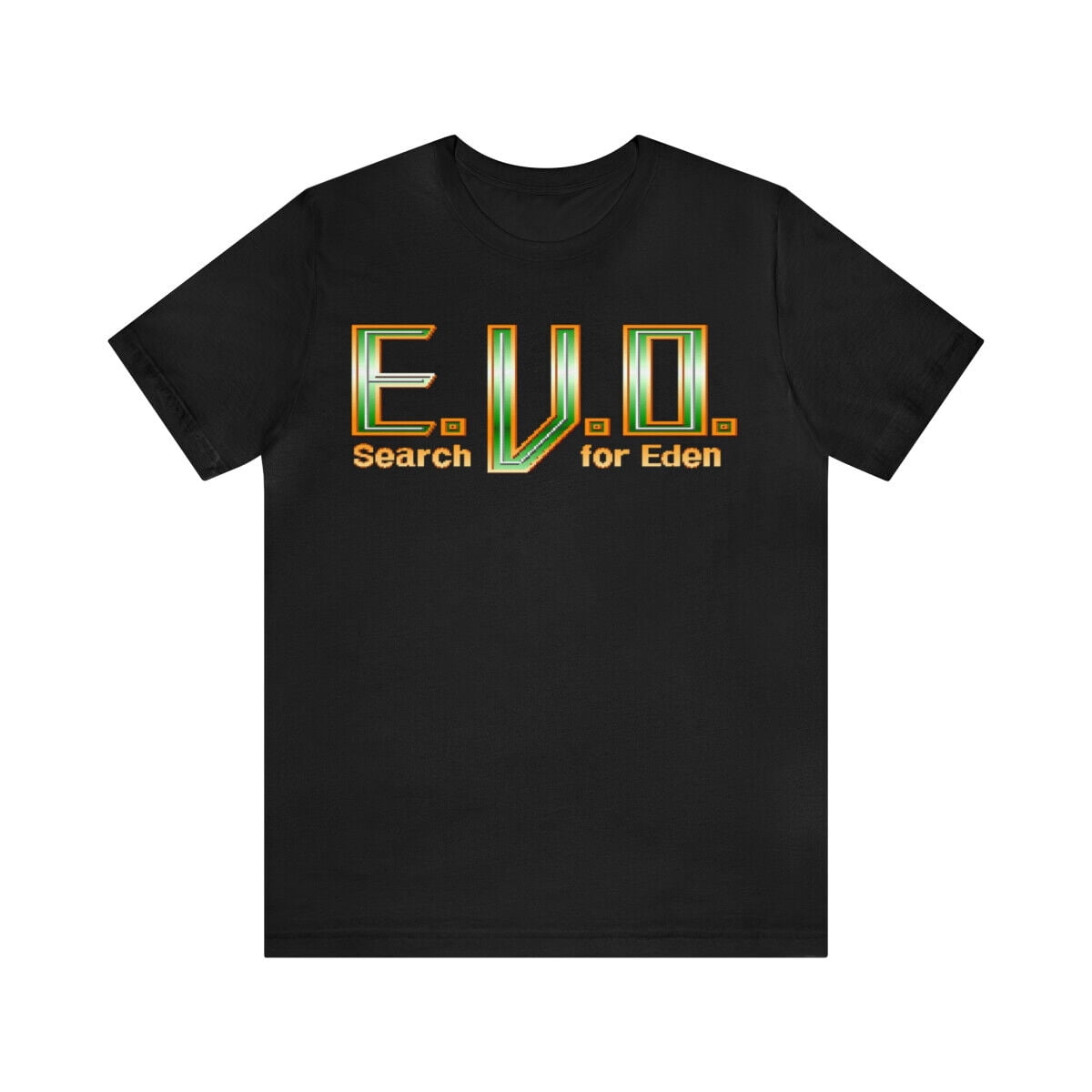 EVO Search For Eden SNES Retro Style 90's Video Game Pixel Art Unisex T ...
