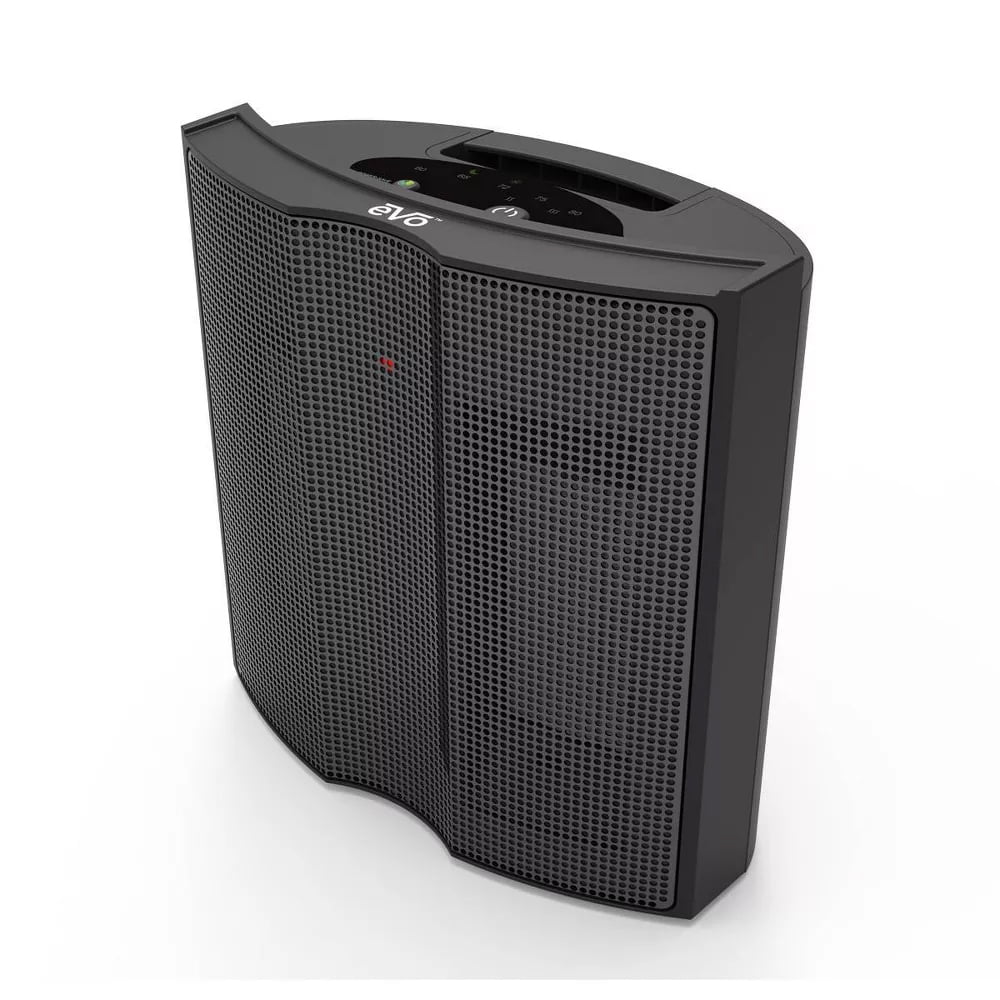 EVO Twin Ceramic Heat Logic Heater with 5 Temperature Settings ...