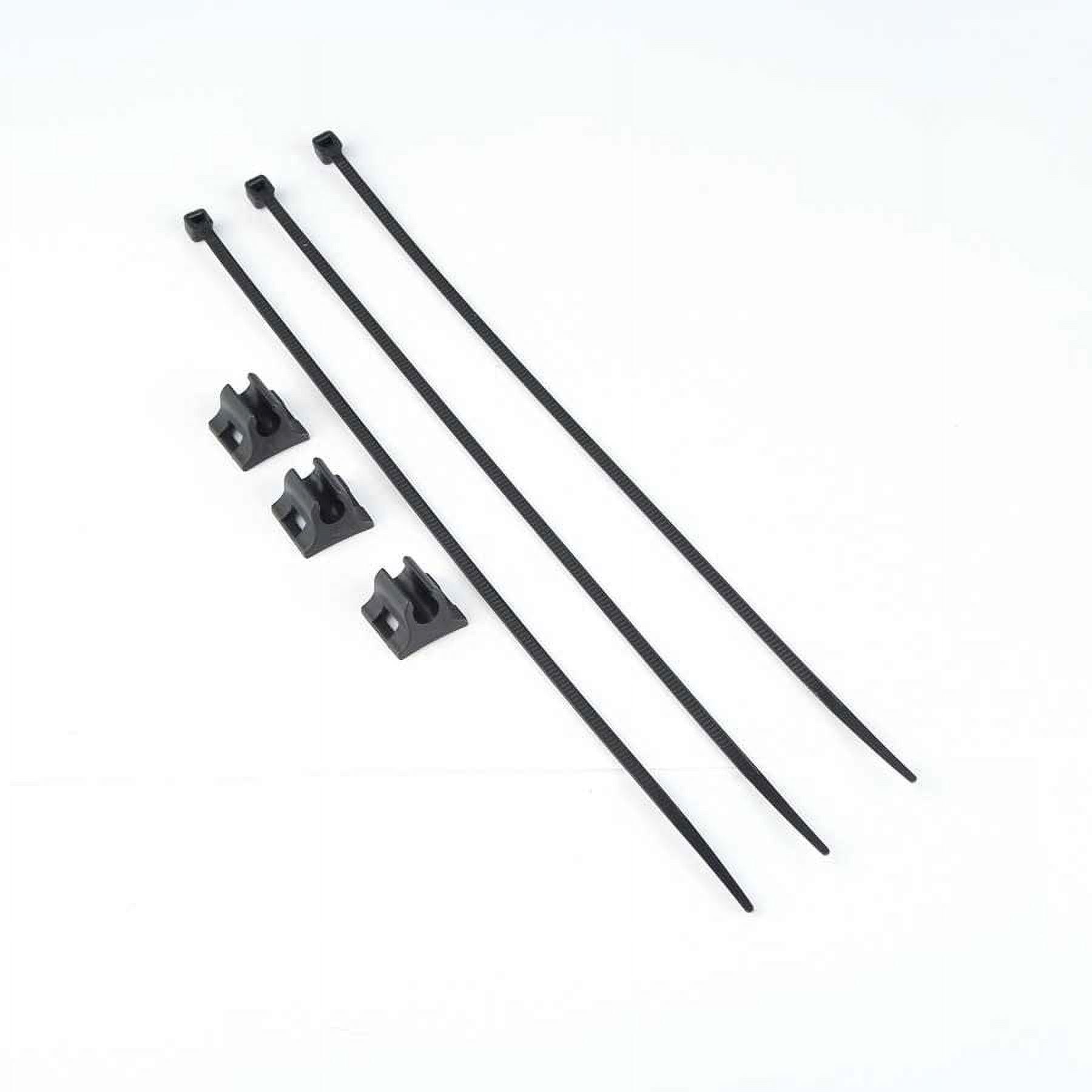 EVO Zip-ties with housing clips Black Bag of 3 Touring Road MTB ...