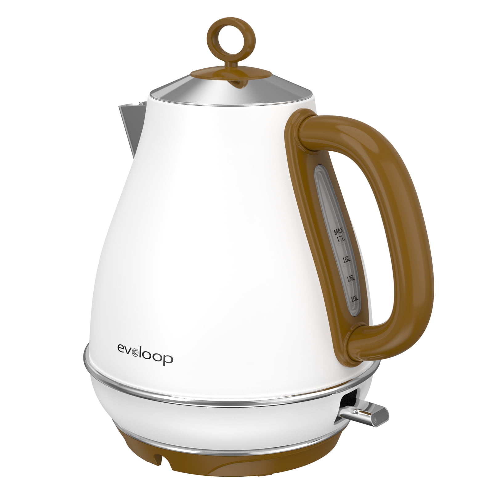 EVOLOOP 1.7L Stainless Steel Electric Kettle with Fast Heating, BPA ...