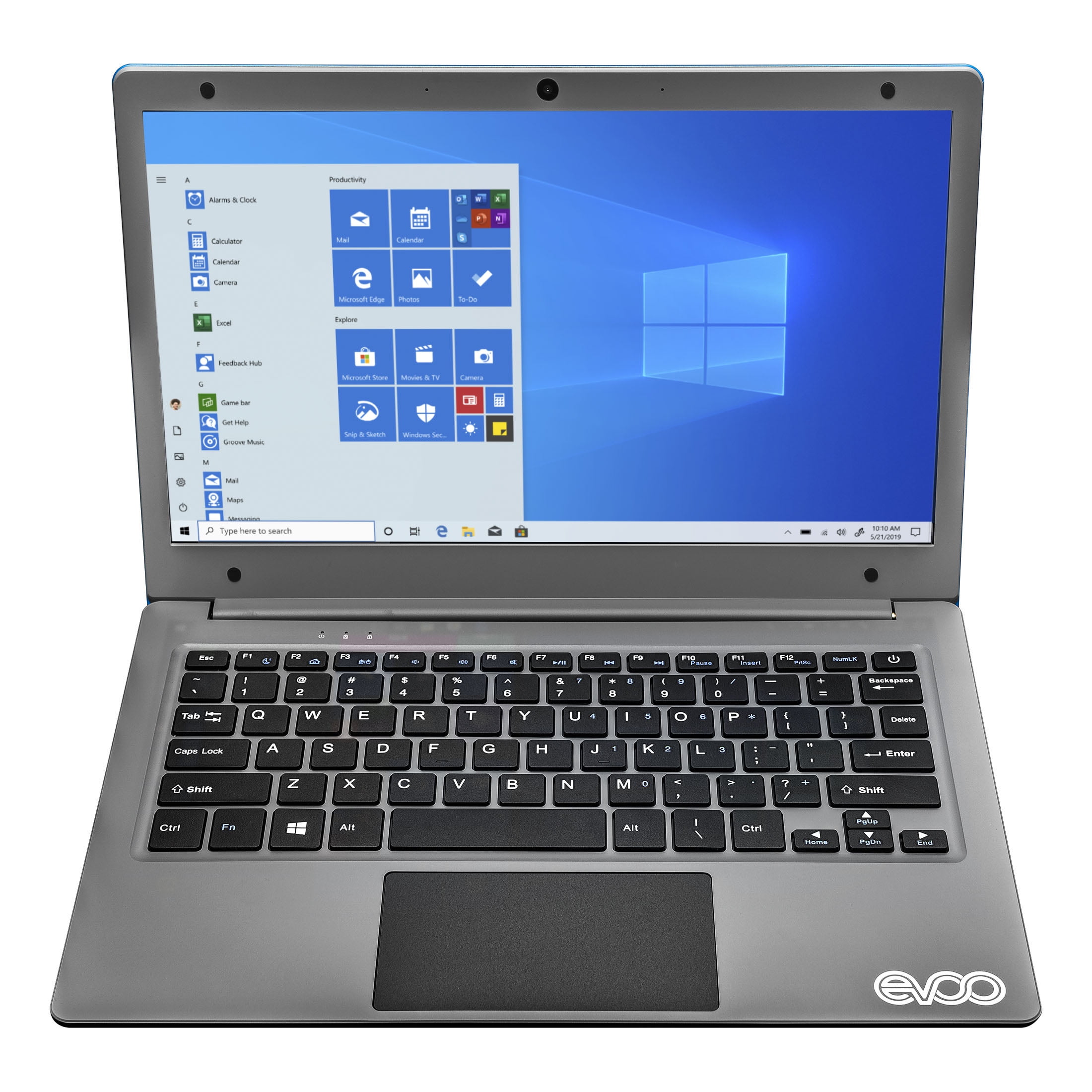EVOO EV-C-116-7PR 11.6" HD Celeron N4000 1.1GHz Intel UHD Graphics 600 ...