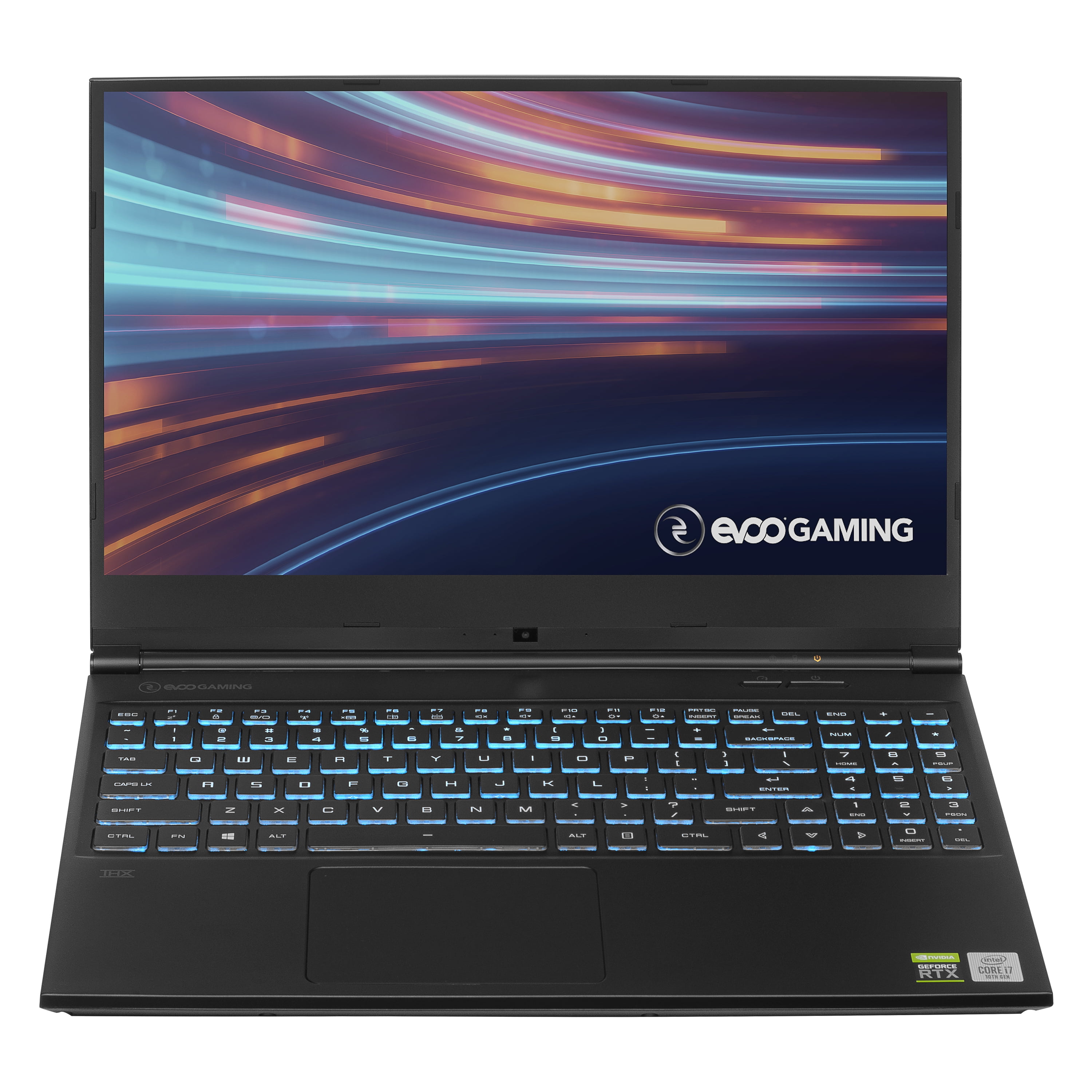 EVOO Gaming 15.6” Laptop, FHD, 144Hz, Intel Core i7-10750H Processor ...