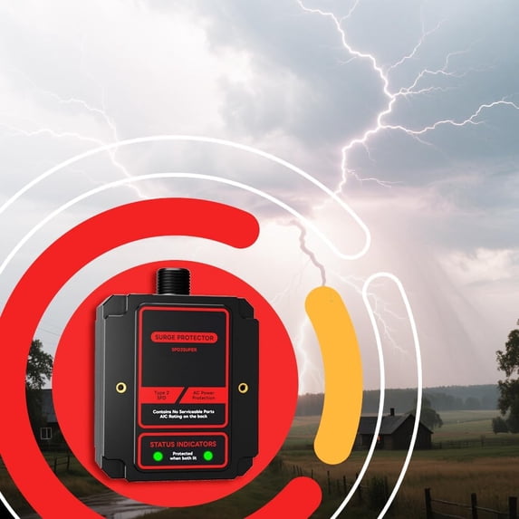 EVOSPD2SUPER Whole House Surge Protector for 108,000 Amps/Phase.2820 ...