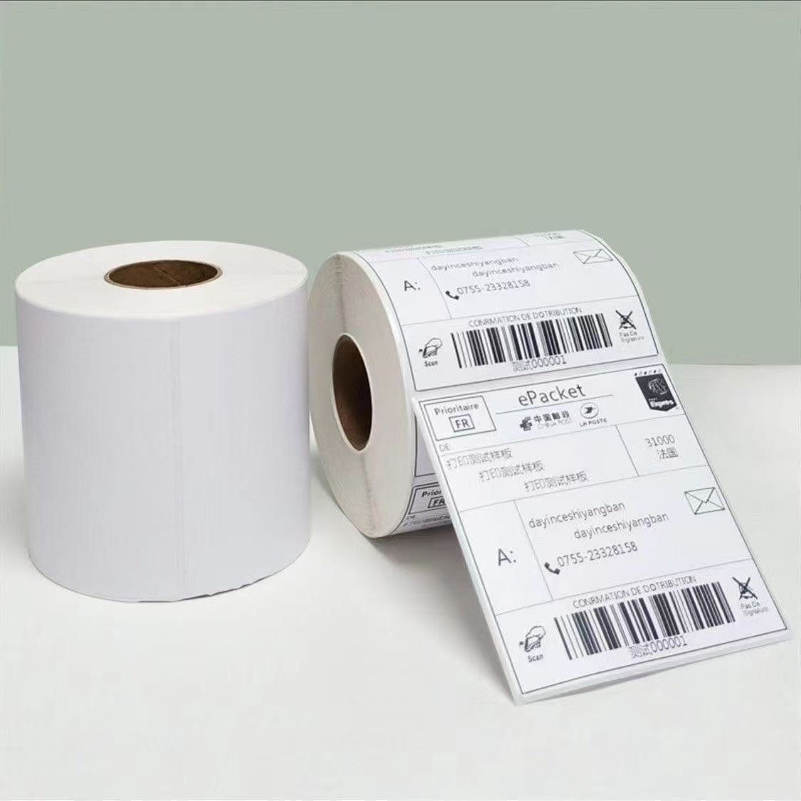 EVPS 4x6inch Shipping Labels, Self-Adhesive Direct Thermal Labels for ...