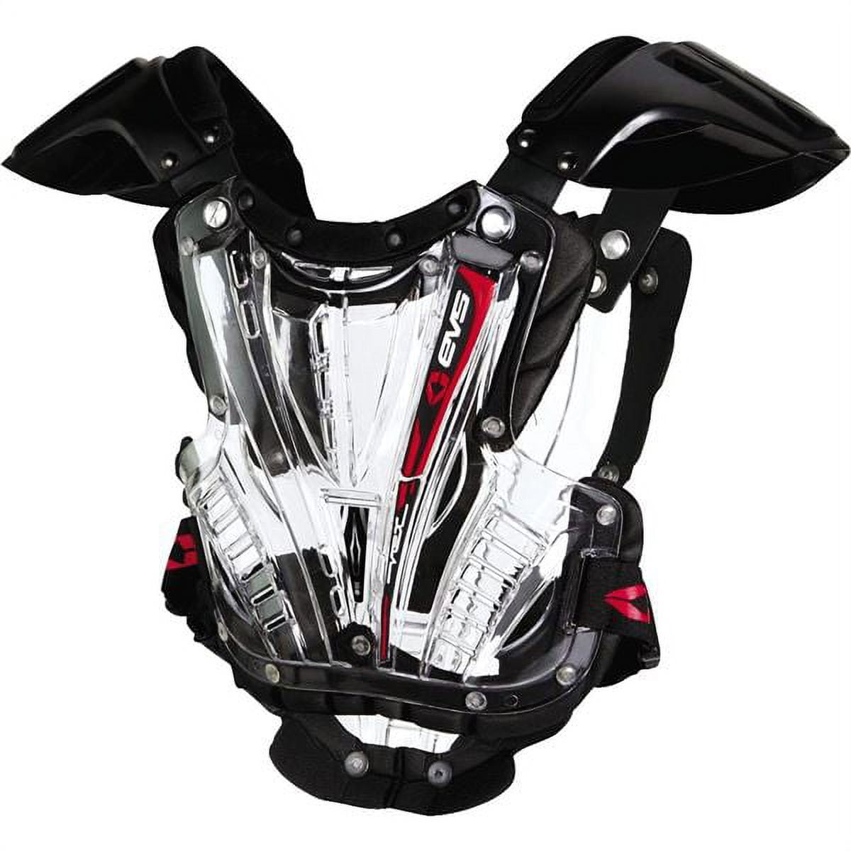 EVS Vex Chest Protector Clear/Black - Small(Youth) VEX-CLR-S - Walmart.com