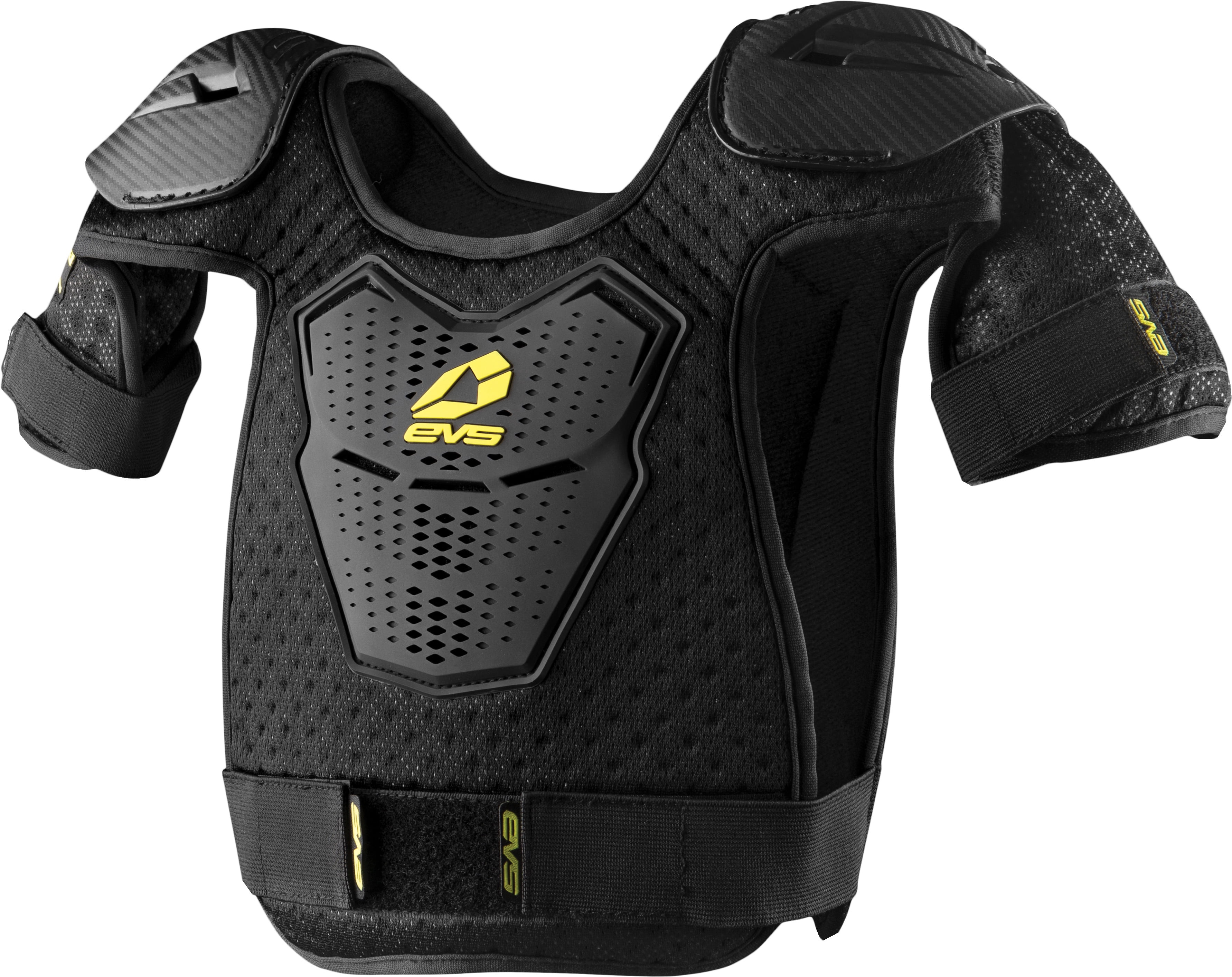 EVS Sports Youth Bantam Roost Deflector Large/X-Large, Black/Yellow ...