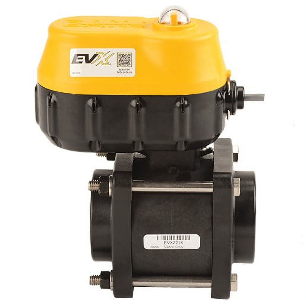 EVX221 Banjo 2 Inch Full Port Electronic Actuated Ball Valve 12 Volt DC ...