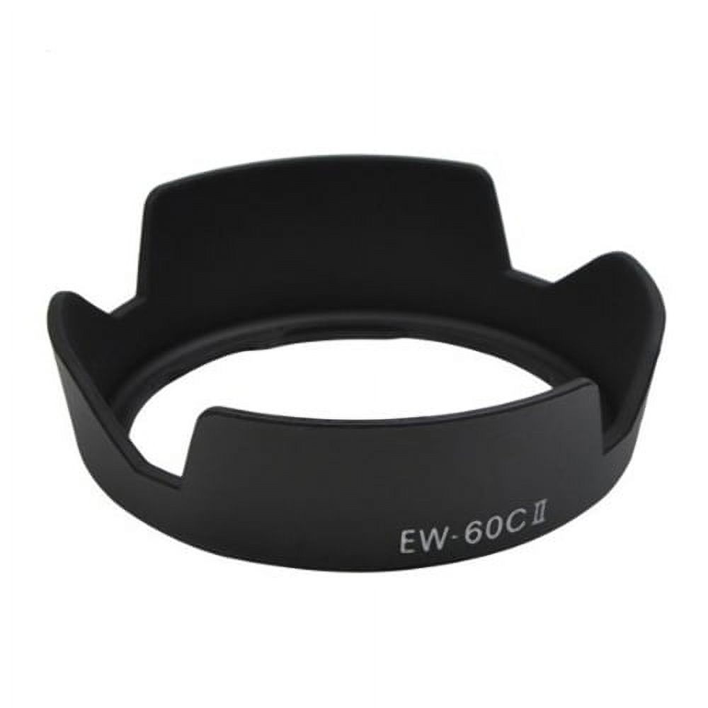 EW-60C II Lens Hood Shade for Canon EOS EF-S 18-55mm f/3.5-5.6 IS Lens ...