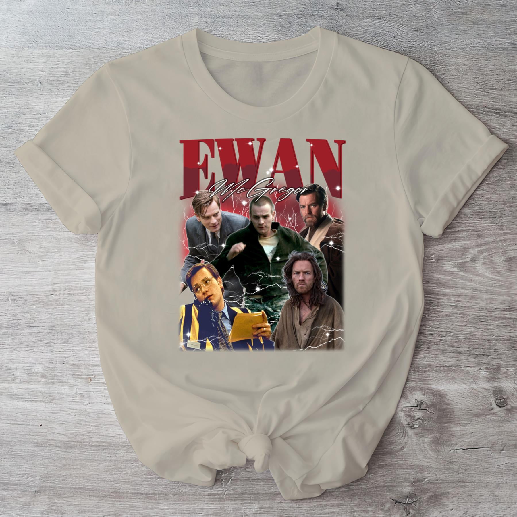EWAN MCGREGOR Vintage Ewan McGregor Homage Fan Tees Ewan McGregor ...