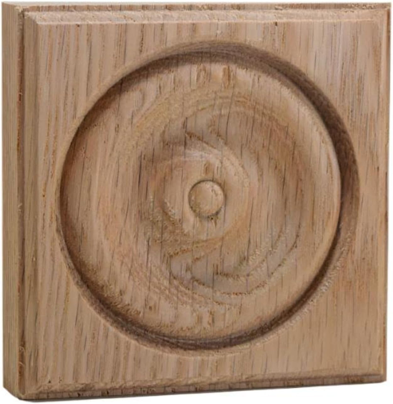 EWAP40 Corner Block 1" x 4" Square Unfinished, Red Oak - Walmart.com