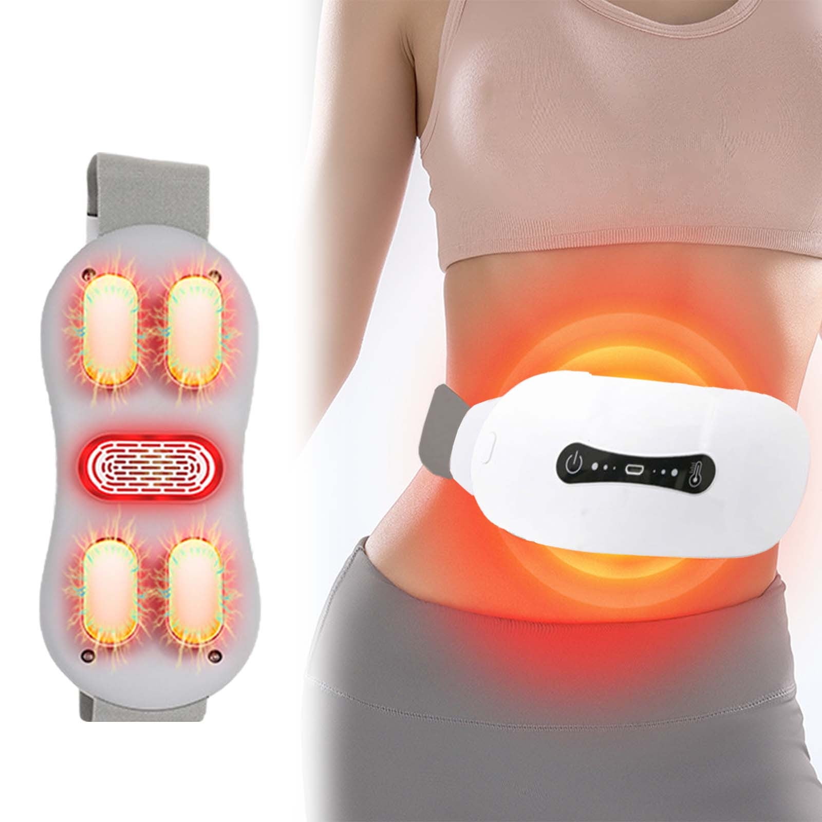 EWASON Massage Belt For Back Pain,Massage Heating Pad,Heating Pad For ...