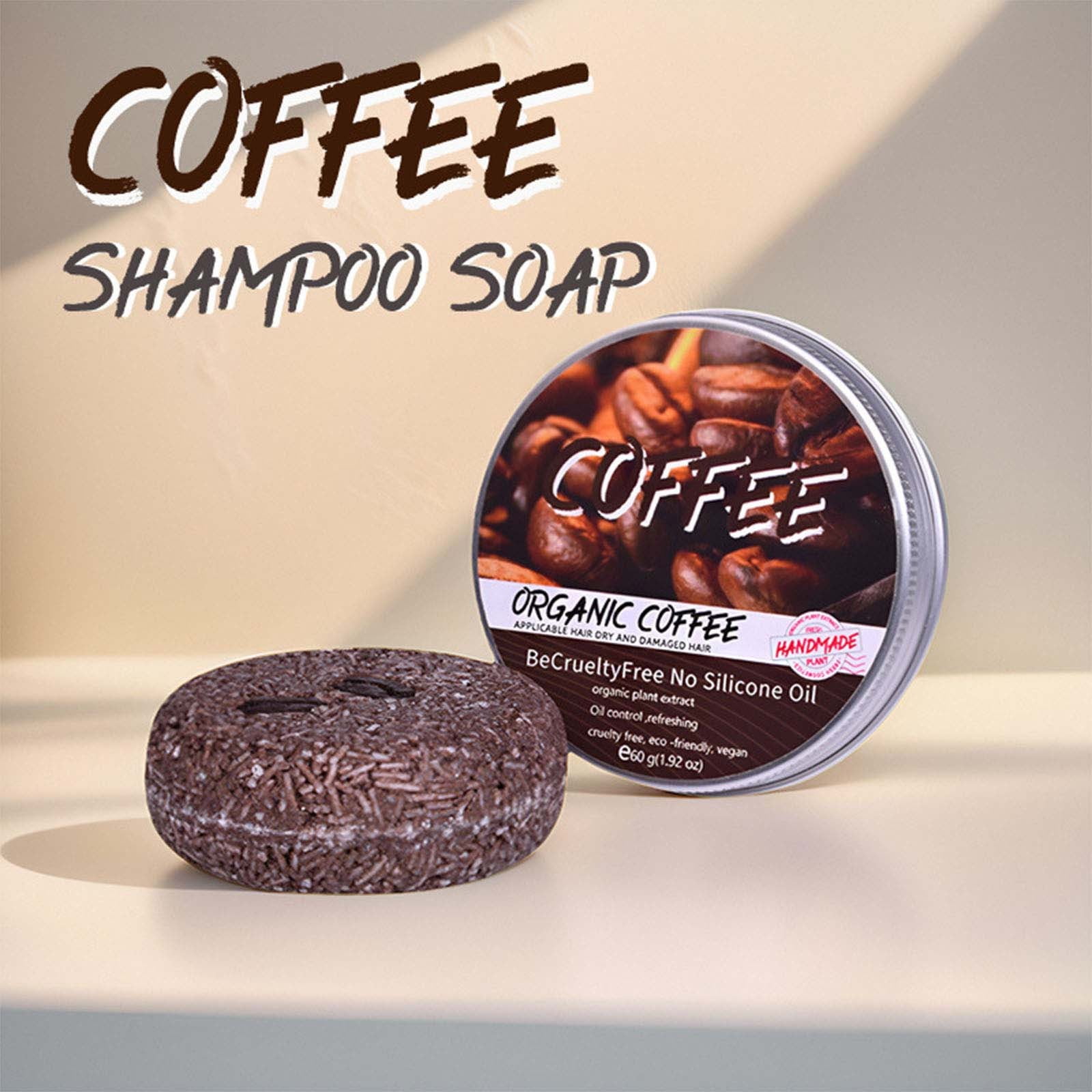 EWASWON Coffee Shampoo Soap for Fresh and Clean Hair 60g - Walmart.com