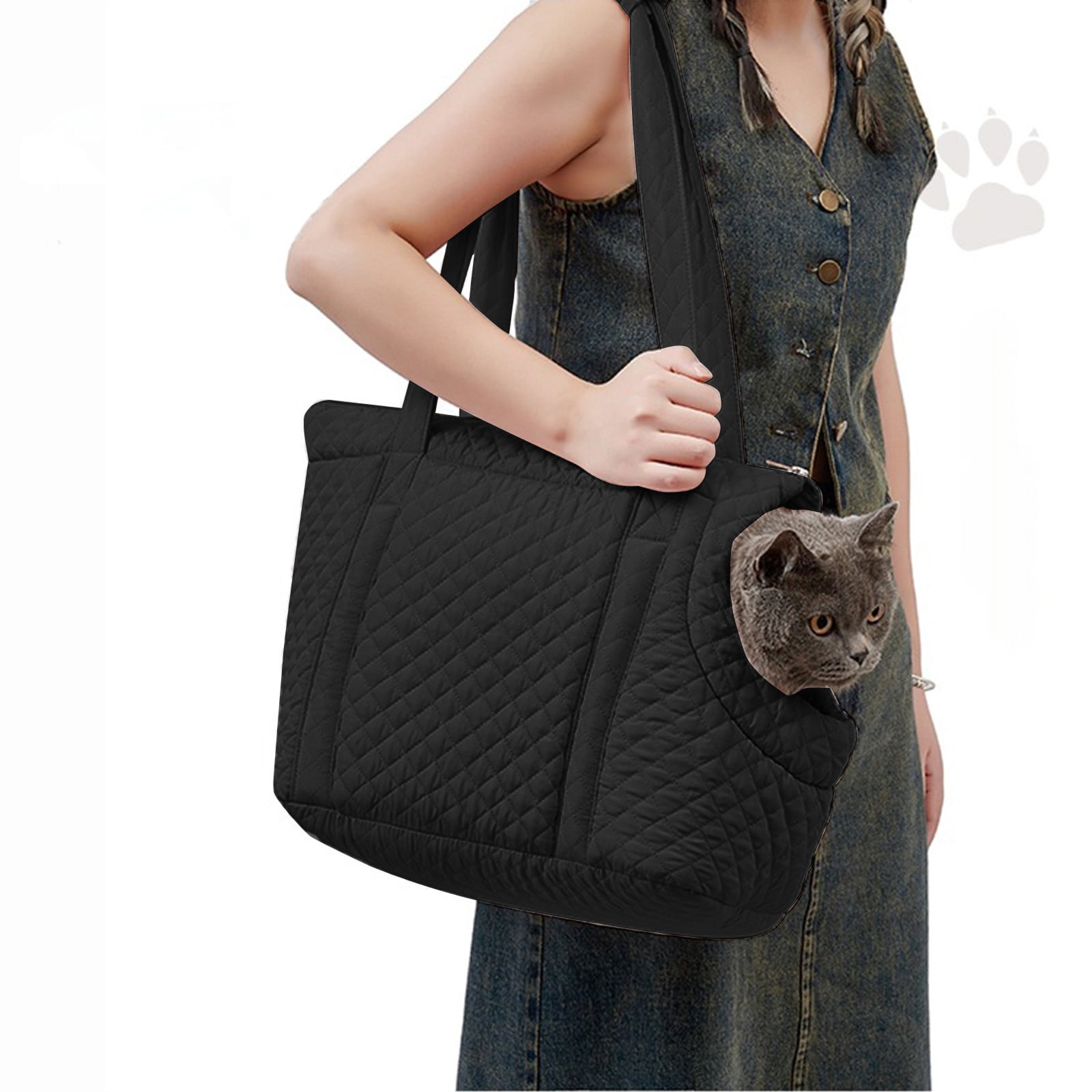 EWASWON Dog Purse Carrier for Small Dogs, Ventilated Dog Carrying Bag ...