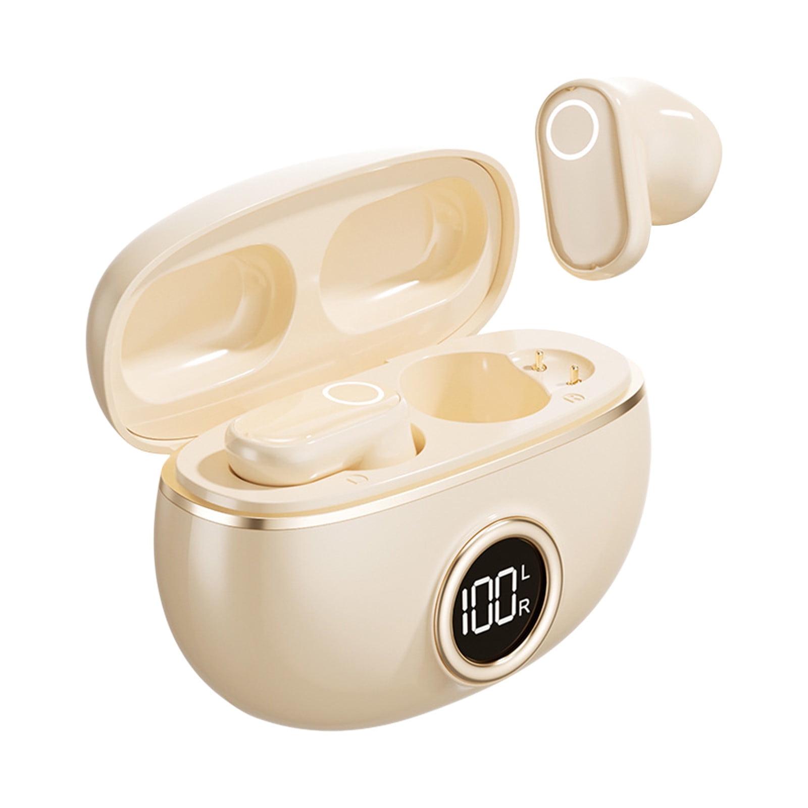 EWASWON Wireless Earbuds Bluetooth Ear Buds LED Power Display,Strong and Smart Noise Cancelling ...