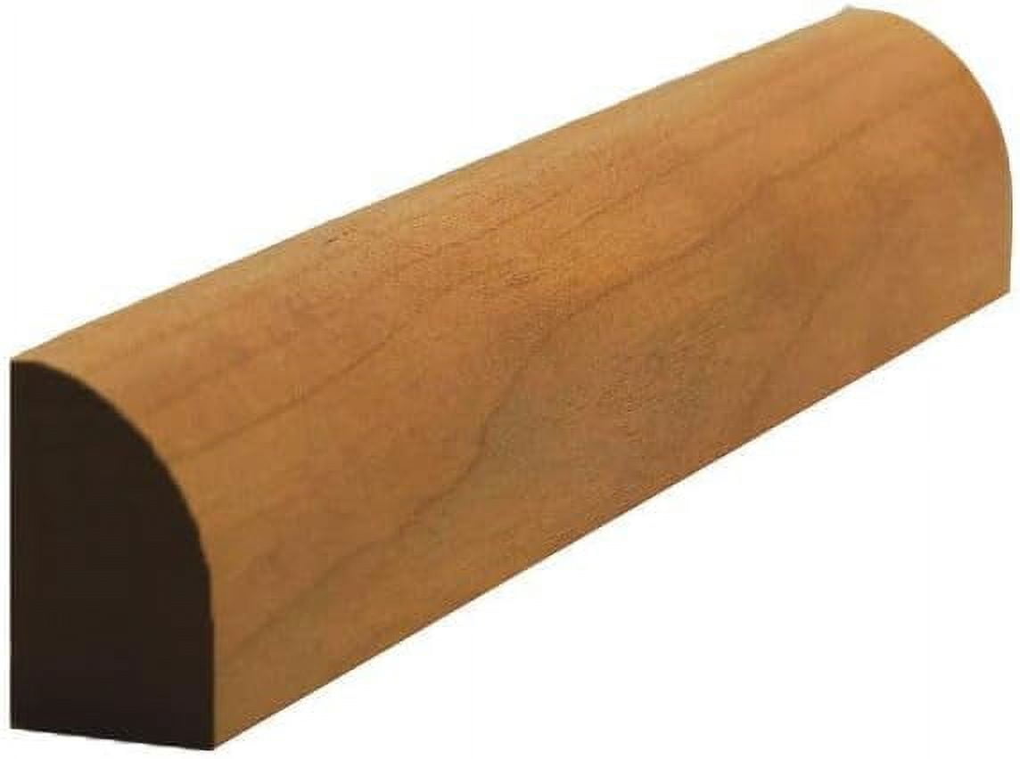 EWBS11 Baseboard Shoe Quarter Round and Doorstop, 1/2" x 3/4", Cherry ...