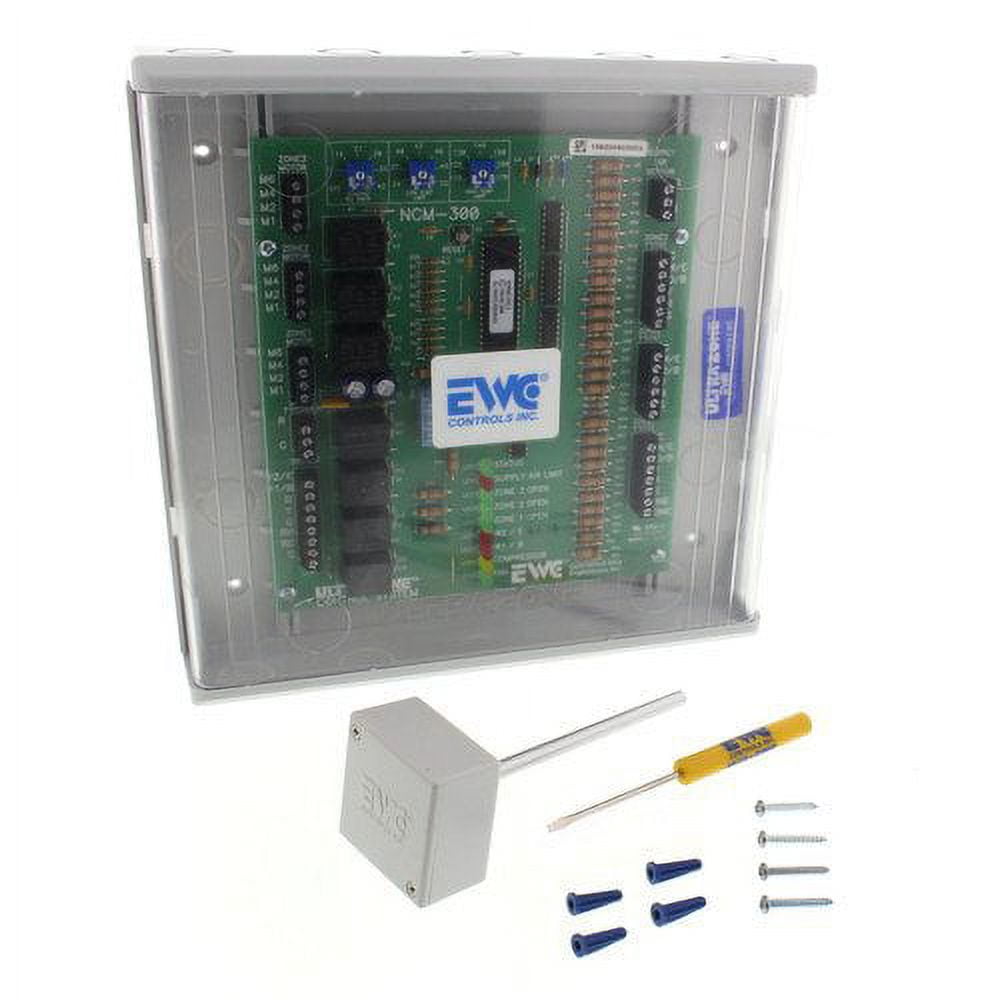 EWC Controls NCM-300 Control Panel for 2,3 Zones Non Expandable ...