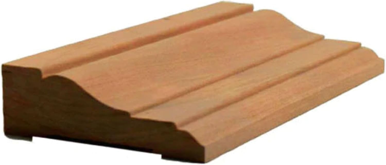 EWCA11 Colonial 2-3/8" Wide x 3/4" Trim. Unfinished Moulding, Cherry ...