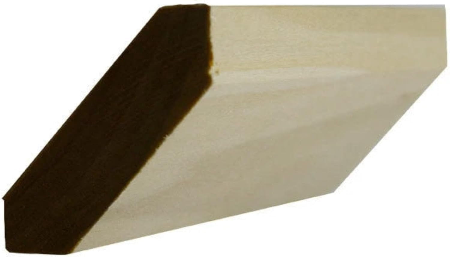 EWCR37 Shaker Craftsmen Crown Moulding Trim, 3/4" x 2-3/4", Poplar, 94 ...