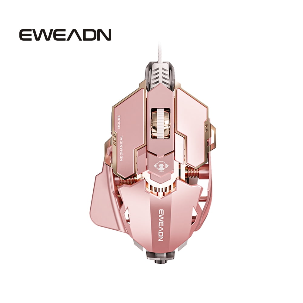EWEADN G5 USB Wired Gaming Mouse Silent or audible optional, Buttons ...