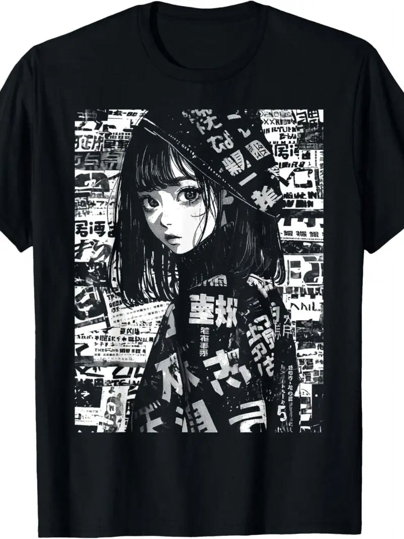 EWH 80s 90s Anime Manga Girl | Kawaii Grunge Streetwear Harajuku T ...