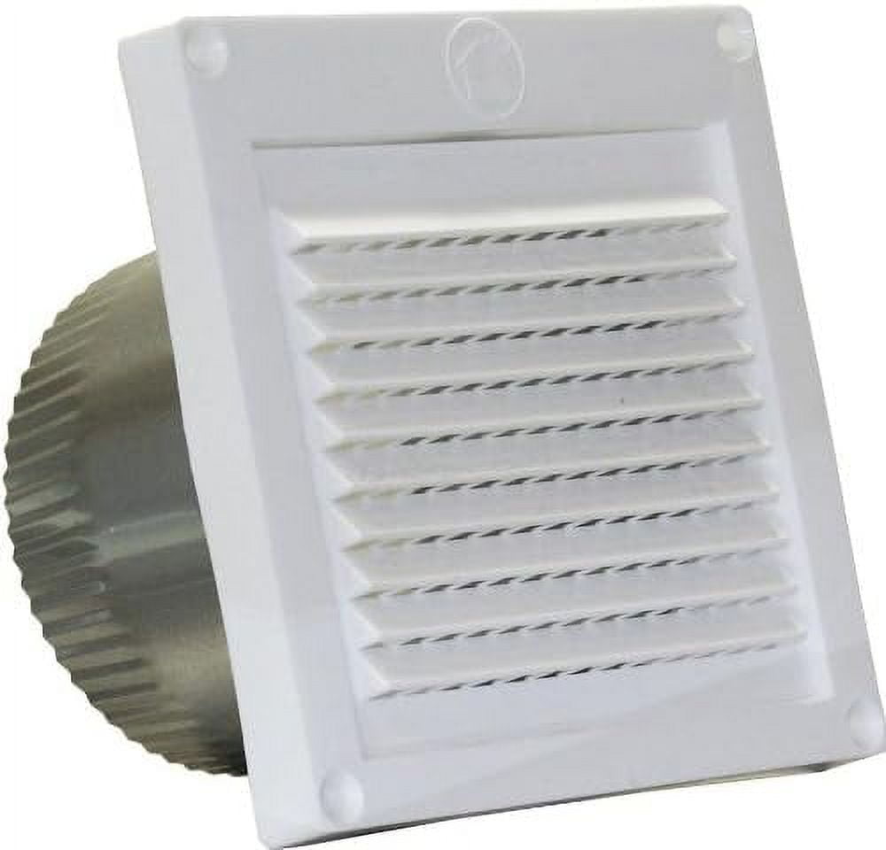 EX-EVML 04 4-Inch Diameter Micro Louver Eave Vent, White - Walmart.com