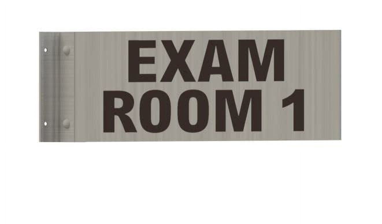 EXAM Room 1 Sign-Two-Sided/Double Sided Projecting, Corridor and ...