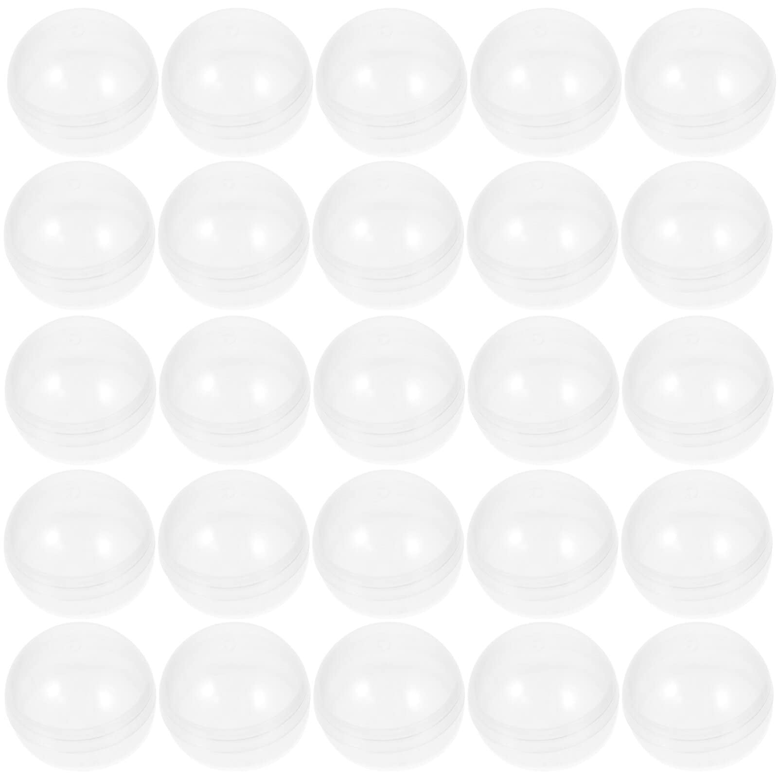 EXCEART 50pcs transparent shell Kids Claw Balls Toy 3 inch ball pit ...