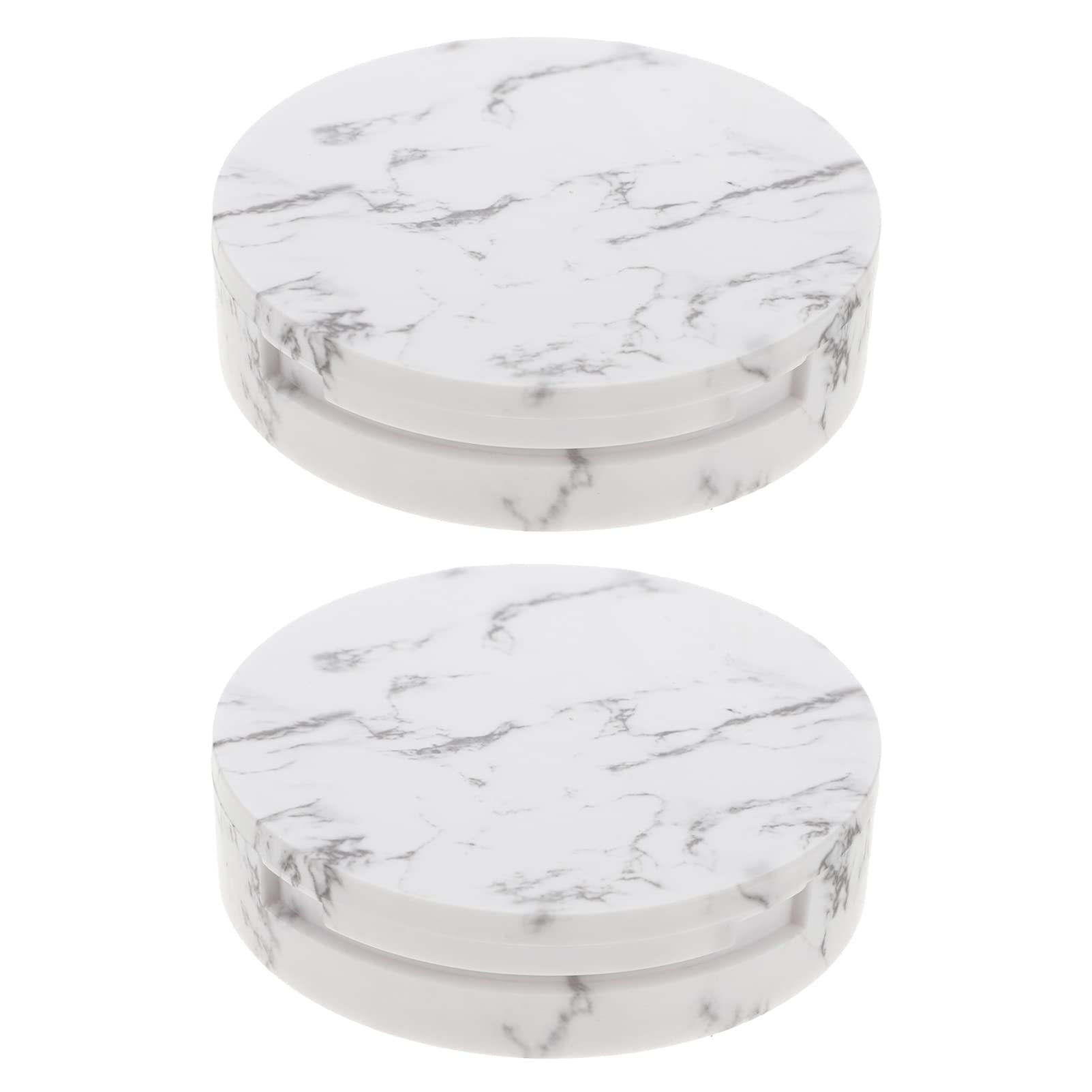 EXCEART Makeup Powder Container STF9 Pressed Powder Box 2Pcs Compact ...