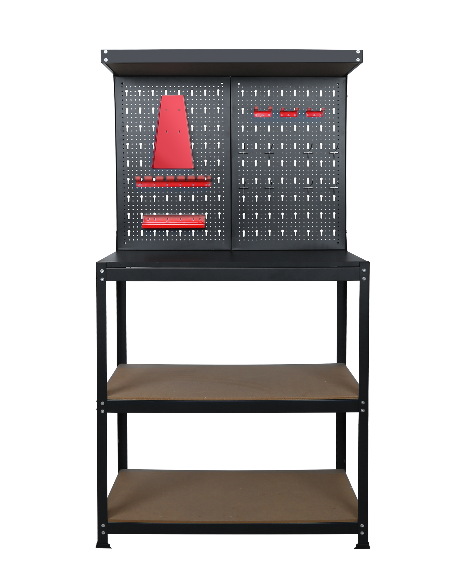 Hart 36-In W x 24-In D 5-Drawer Mobile Tool Chest Workbench W/ Wood Top ...