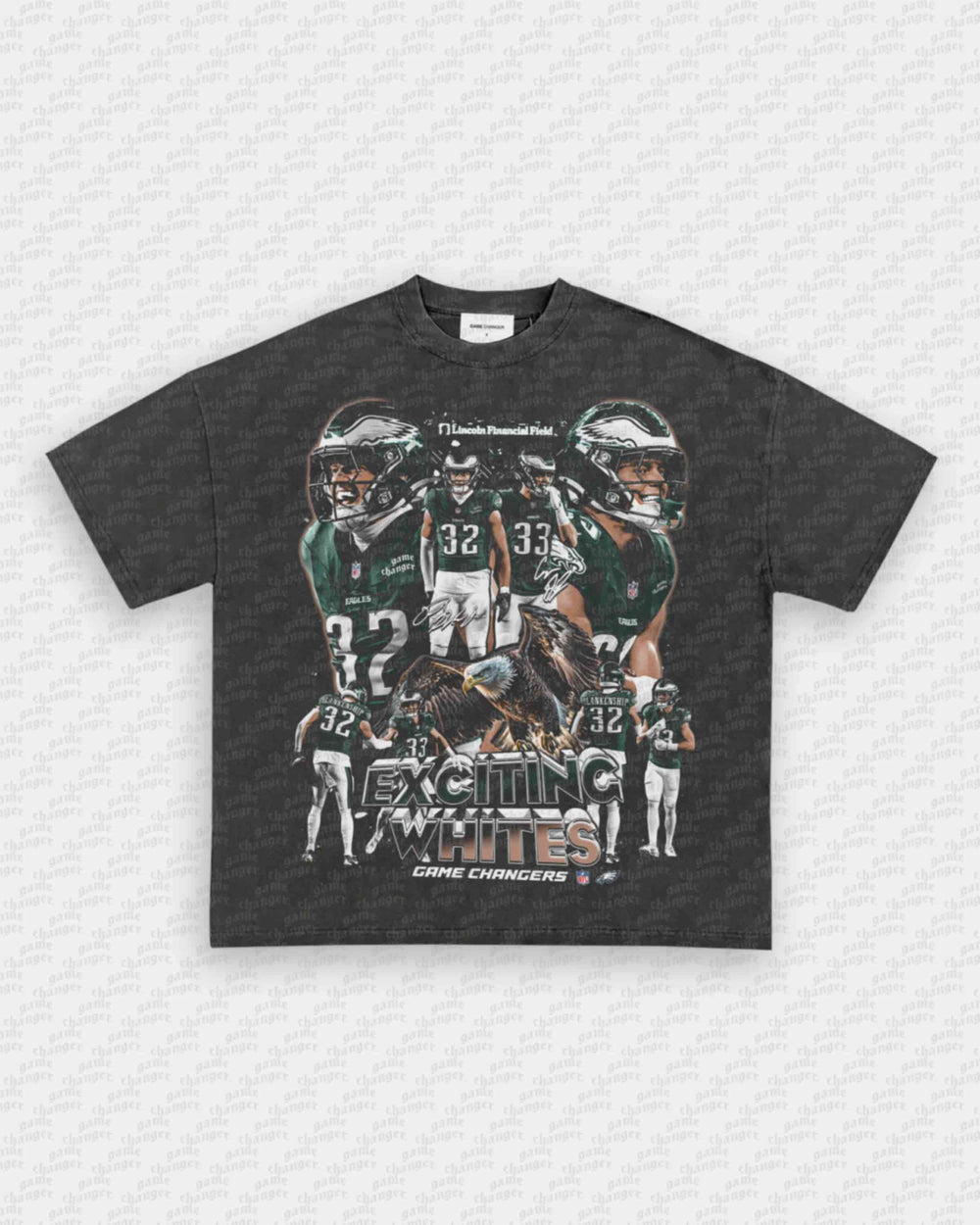 EXCITING WHITES TEE, FOOTBALL PLAYERS TEE, GAME DAY, FOOTBALL BOOTLEG ...