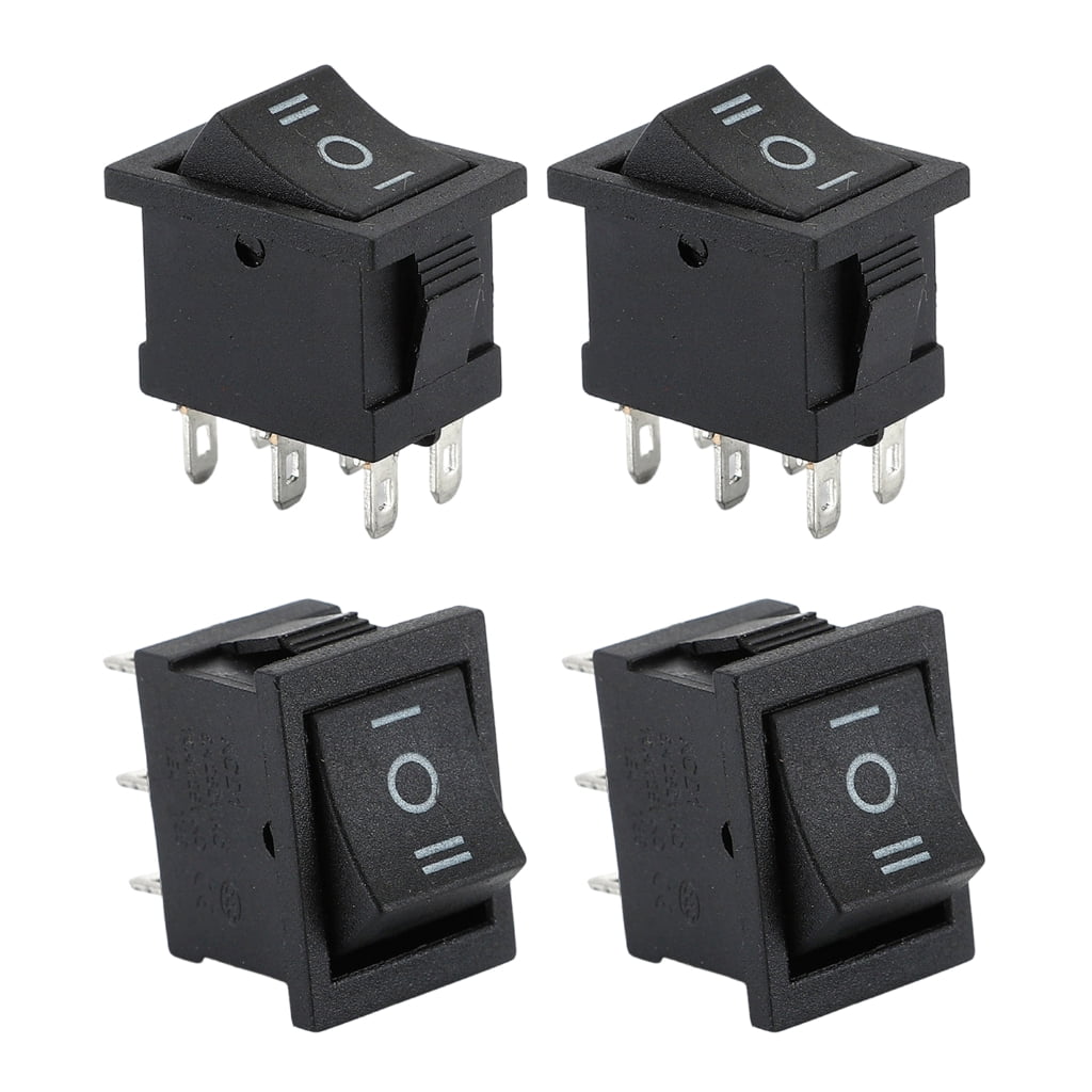 EXCIXING 1/4/10Pcs Marine Rocker Switches 250V 6A 125V 10A Power ...