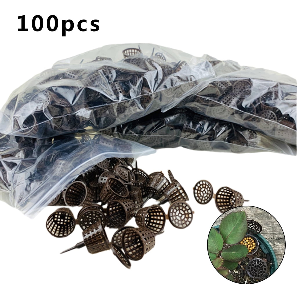 EXCIXING 100 Pcs/pack Fertilizer Basket for Flower Pot Osmocote Bonsai ...