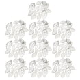EXCIXING 100Pcs Craft Filigree Metal Leaves Decorative Wraps Decorative ...