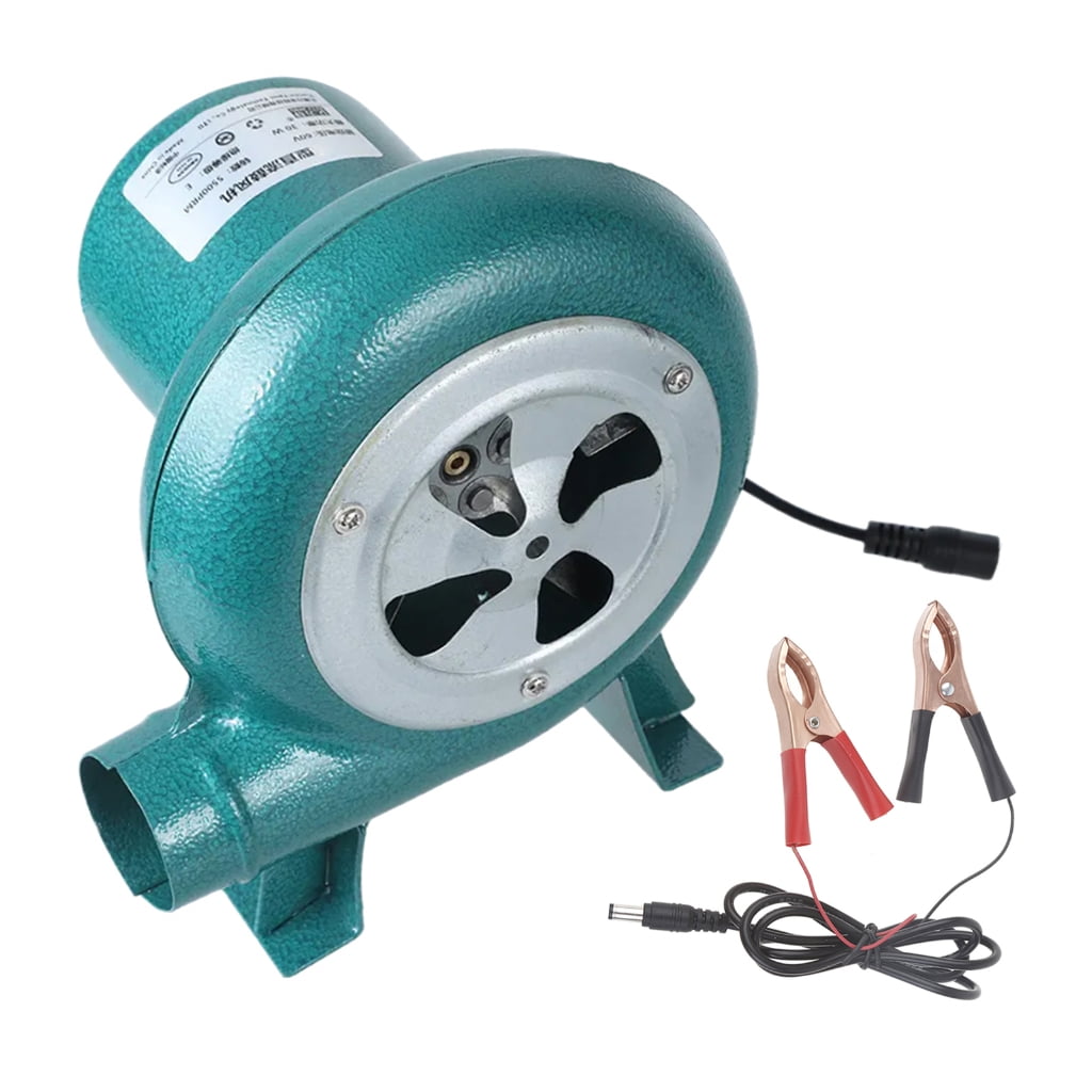 EXCIXING 12V BBQ Fan Campfires Grill Fire Stove Air Blower for Outdoor ...